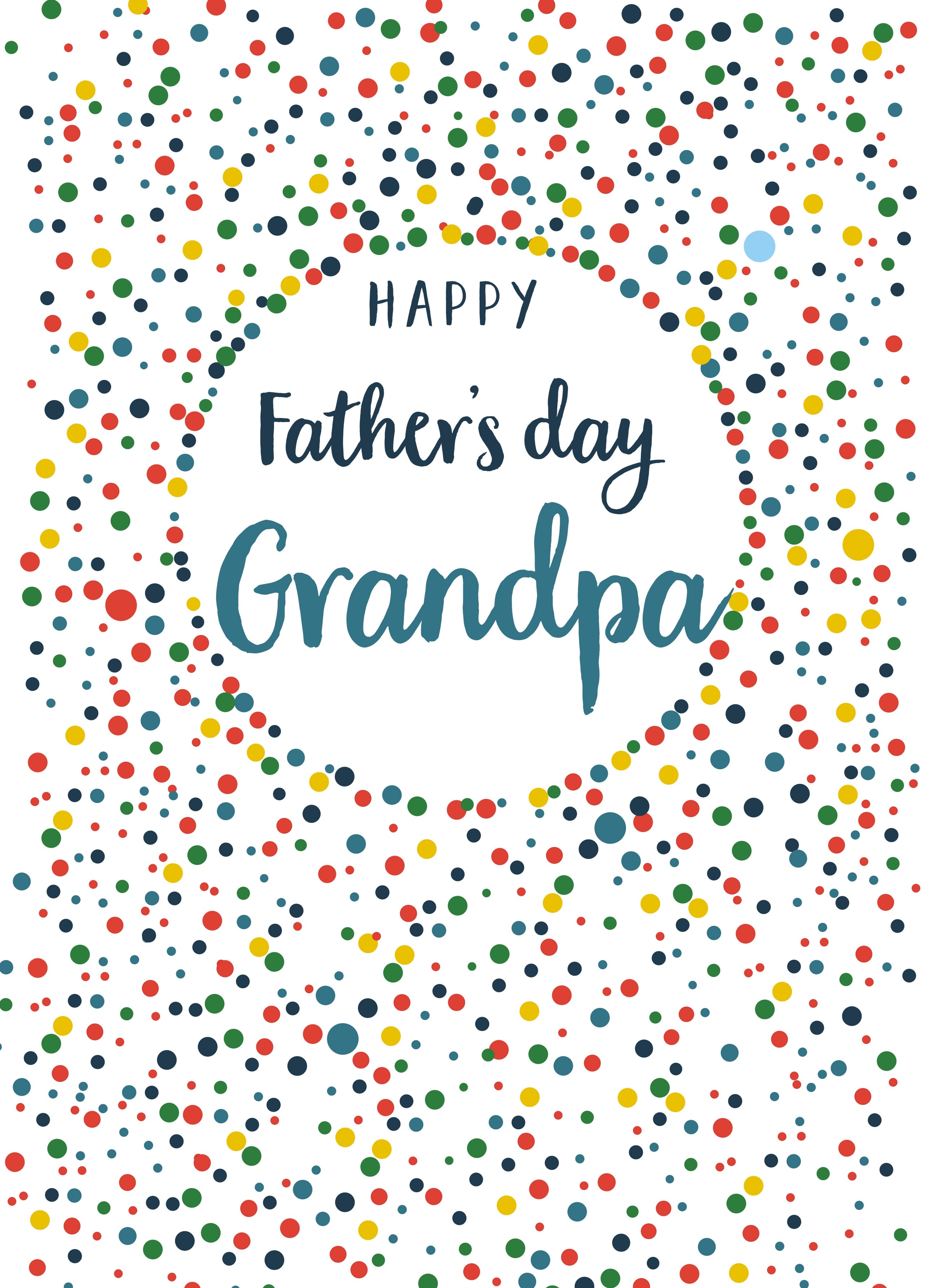 Happy Father's Day Grandpa Card – Scribbler Cards & Gifts
