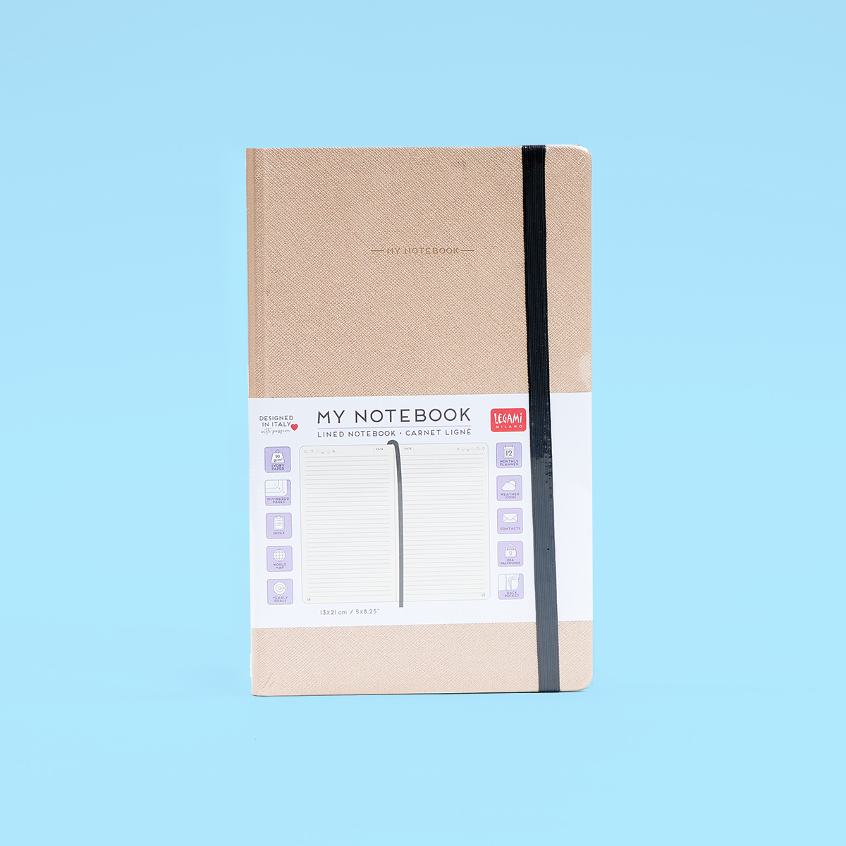 Medium Rose Gold Notebook – Scribbler Cards & Gifts