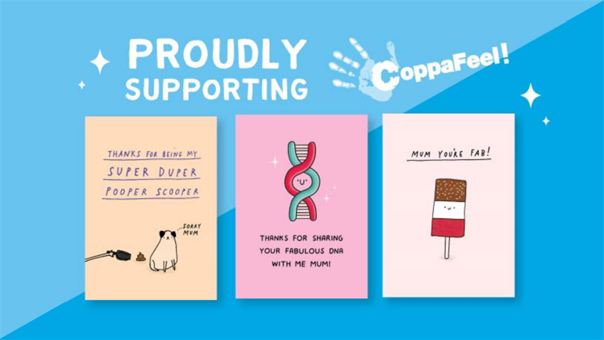 Thanks For Supporting Scribbler x CoppaFeel! – Scribbler Cards & Gifts