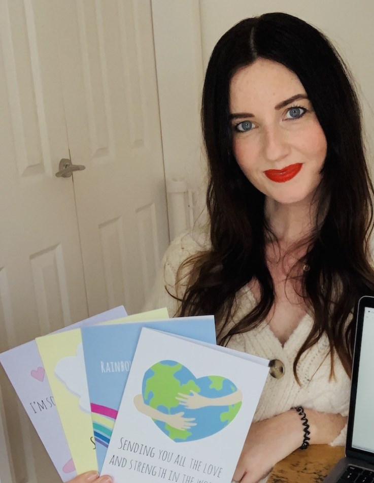 Face Behind the Cards - Laura Lonsdale Designs – Scribbler Cards & Gifts
