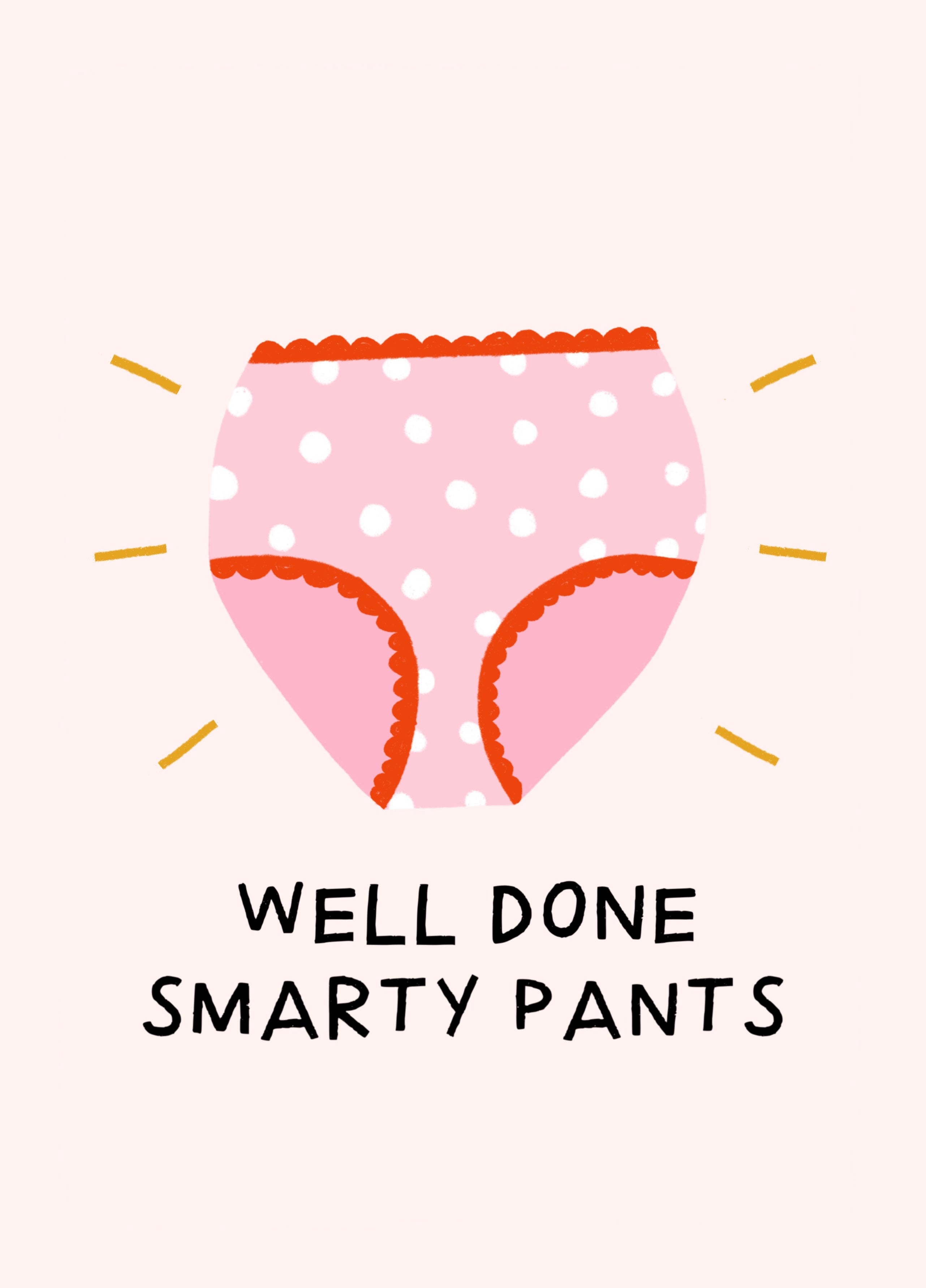 Well Done Smarty Pants Card – Scribbler Cards & Gifts