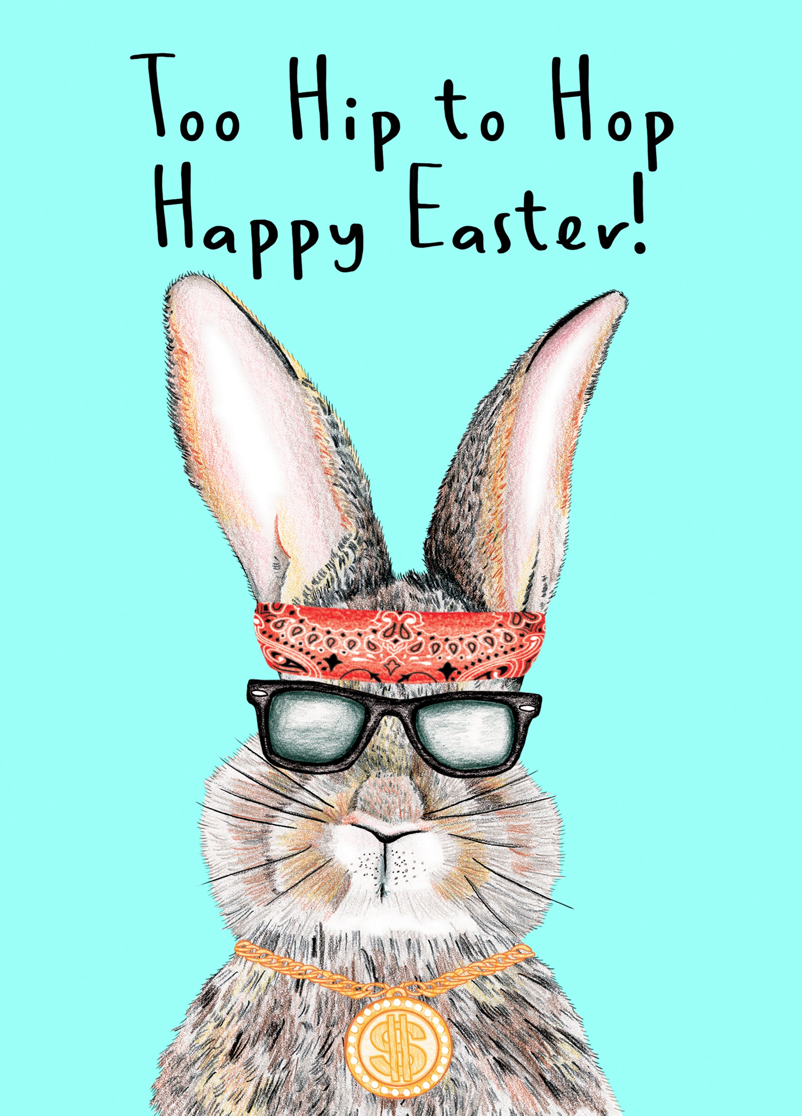 Too Hip To Hop Card – Scribbler Cards & Gifts