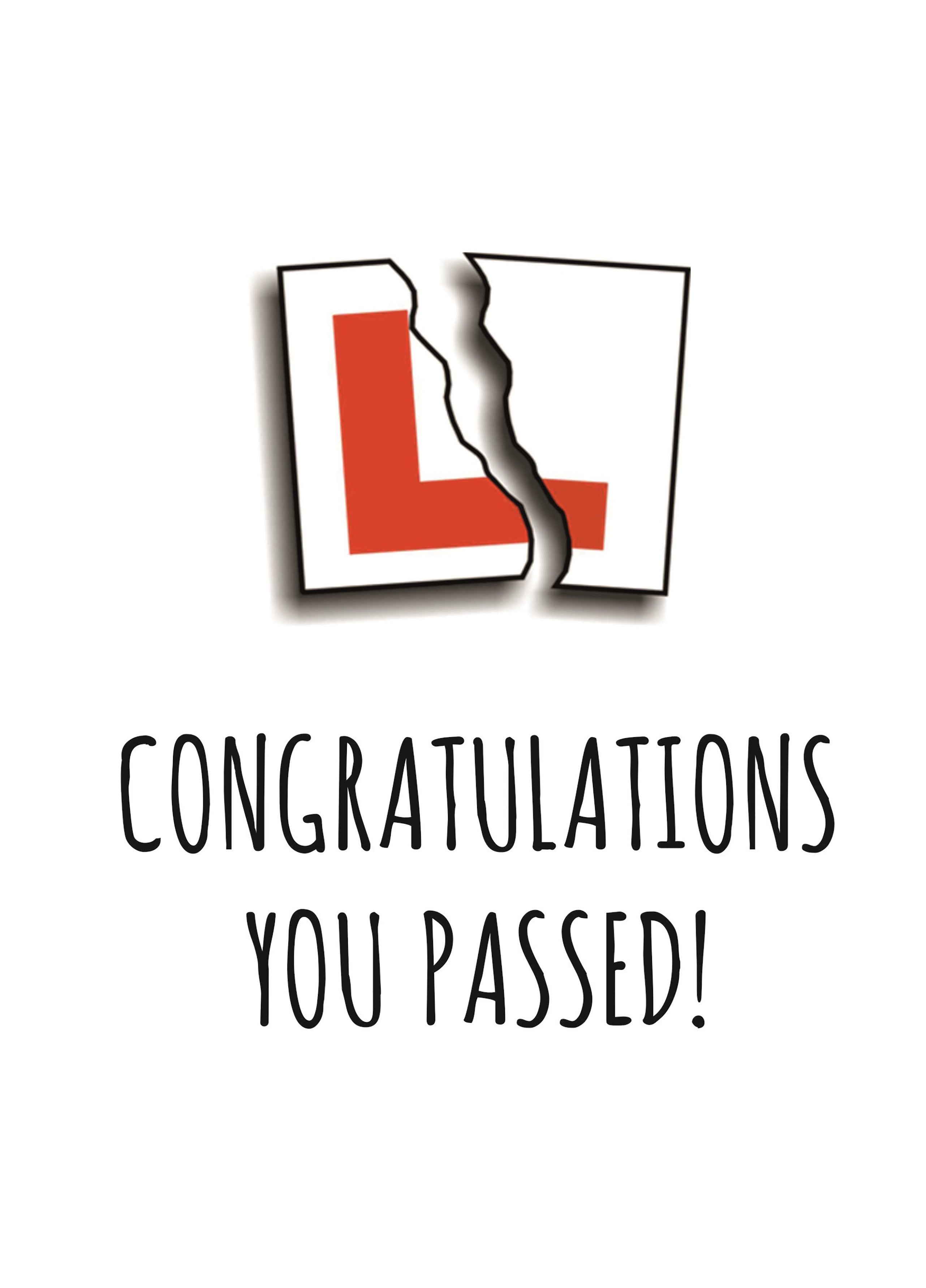 Congratulations You Passed Card – Scribbler Cards & Gifts