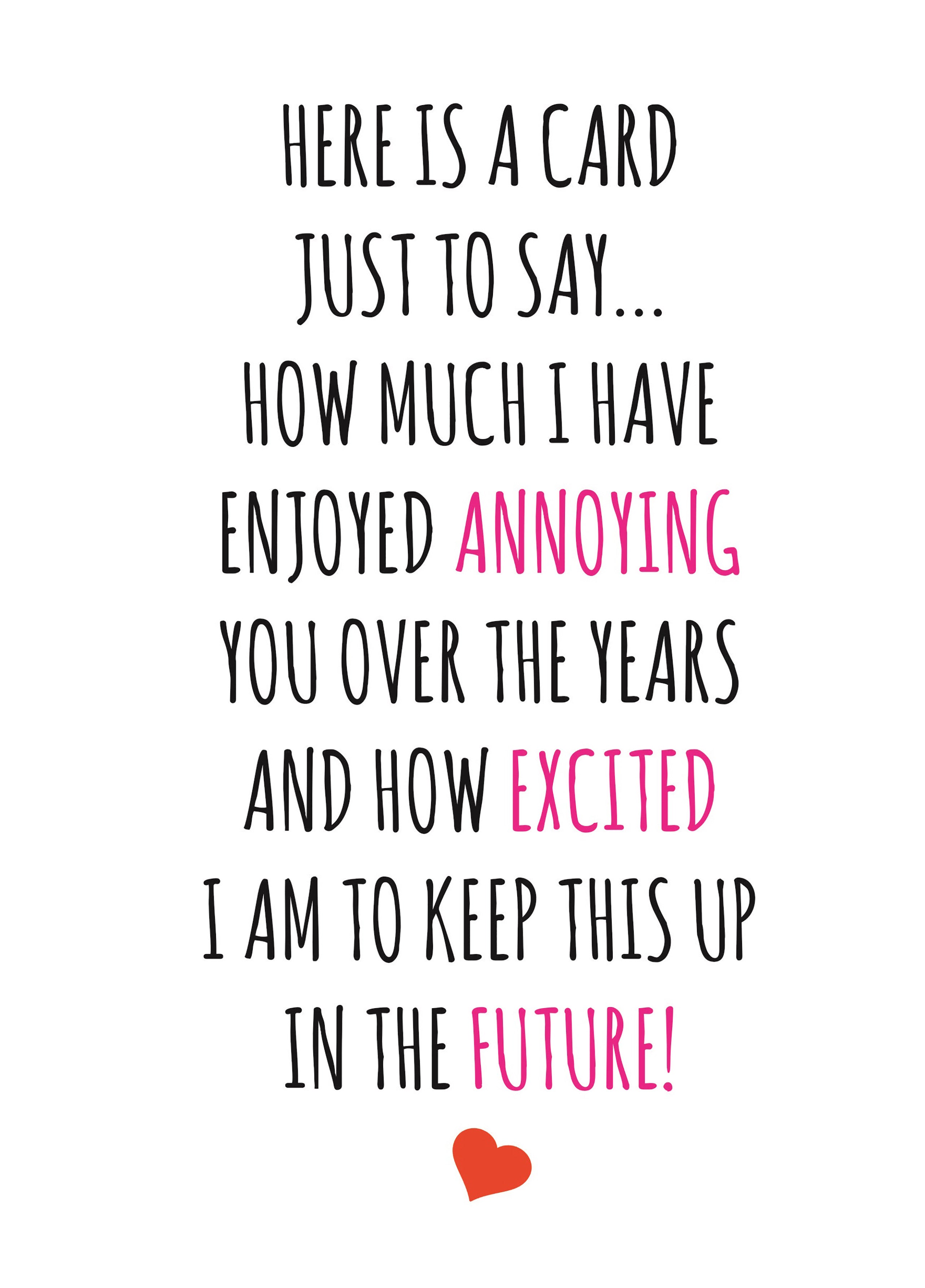 Here Is A Card Just To Say.... Card – Scribbler Cards & Gifts