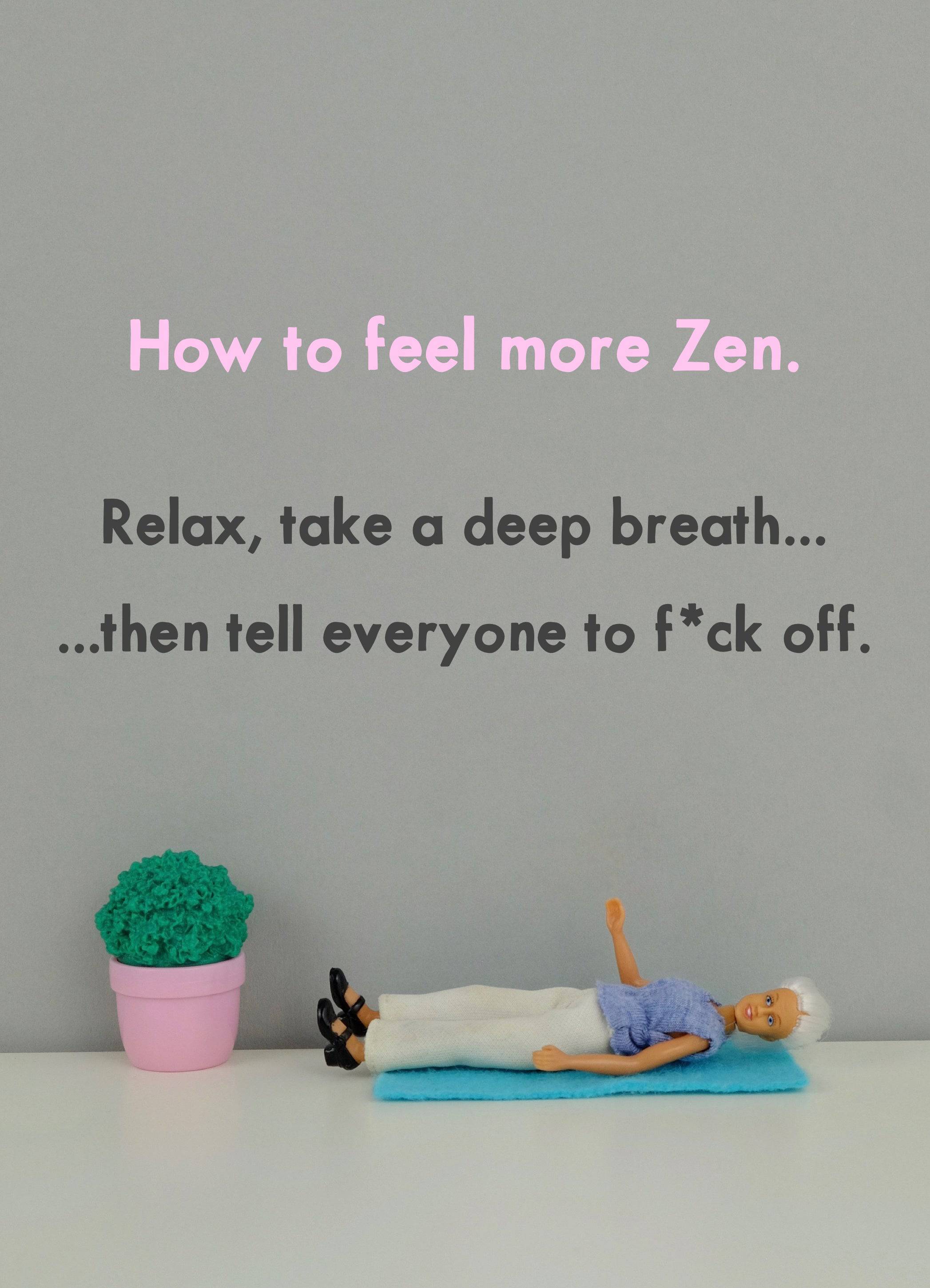 Zen Calm Quotes Amazon.com: Buddha Art 11x14 Inspirational