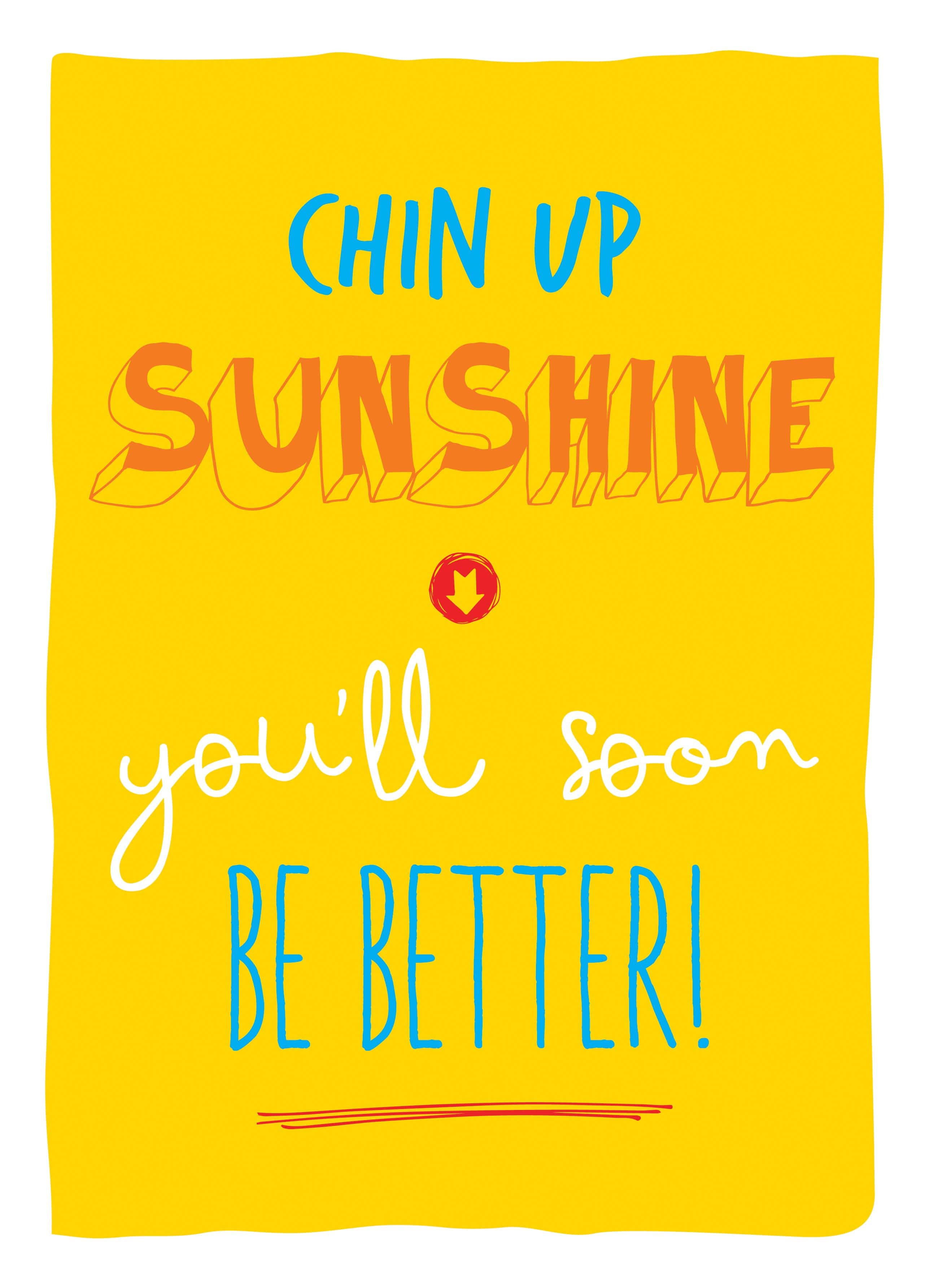 Cheer Up Sunshine Card – Scribbler Cards & Gifts