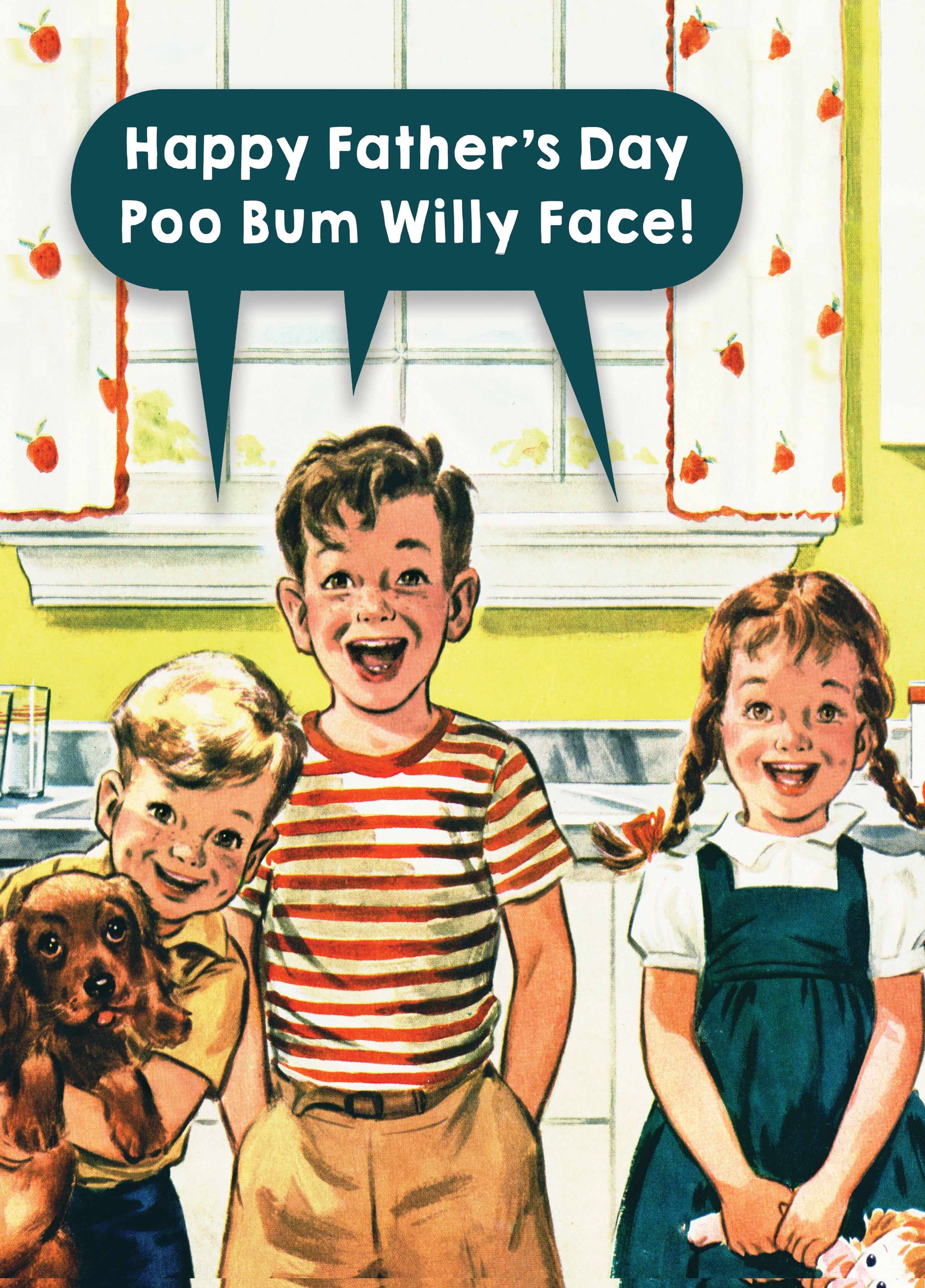 Poo Bum Willy Card – Scribbler Cards & Gifts