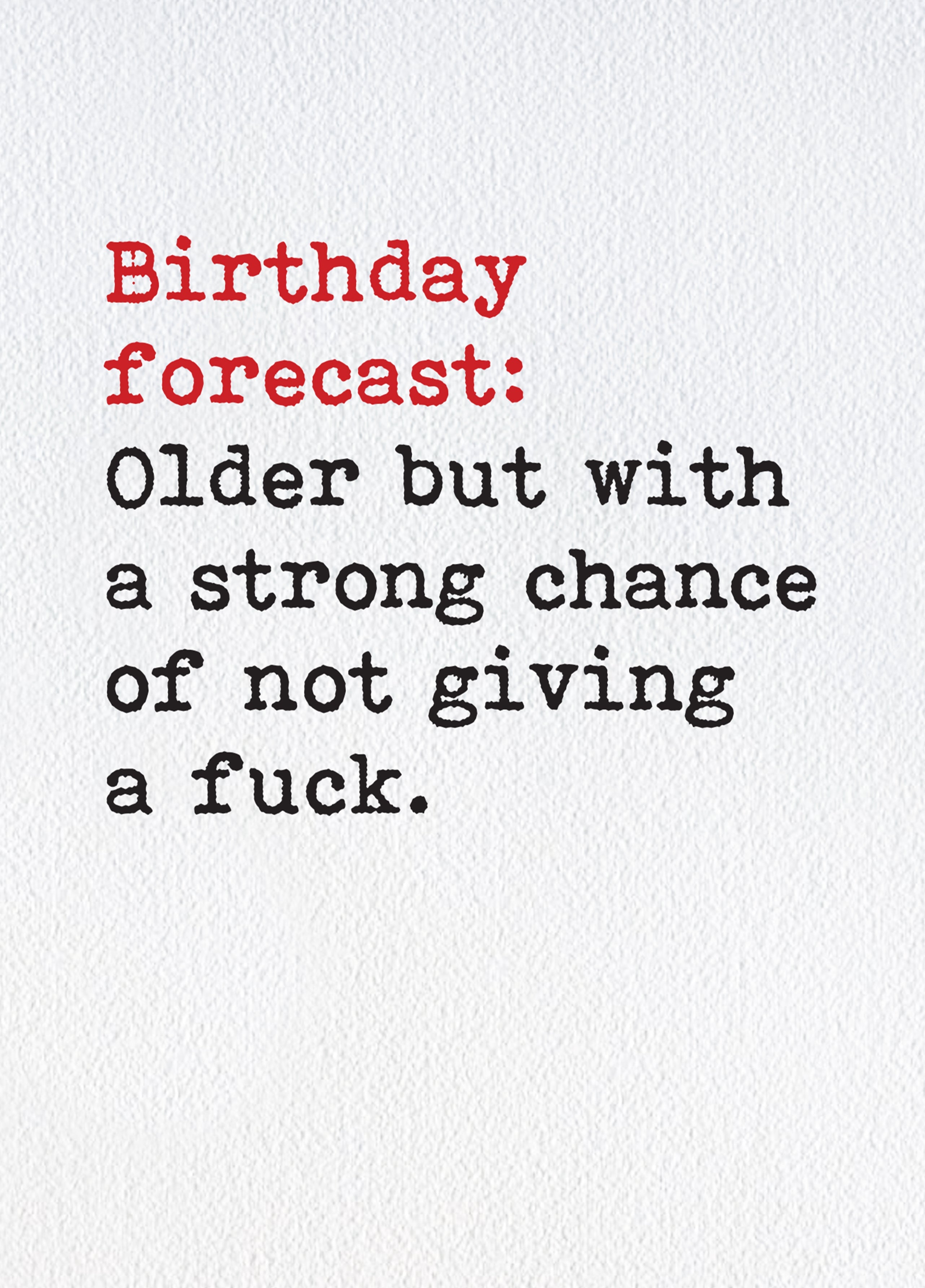Birthday Forecast Card – Scribbler Cards & Gifts
