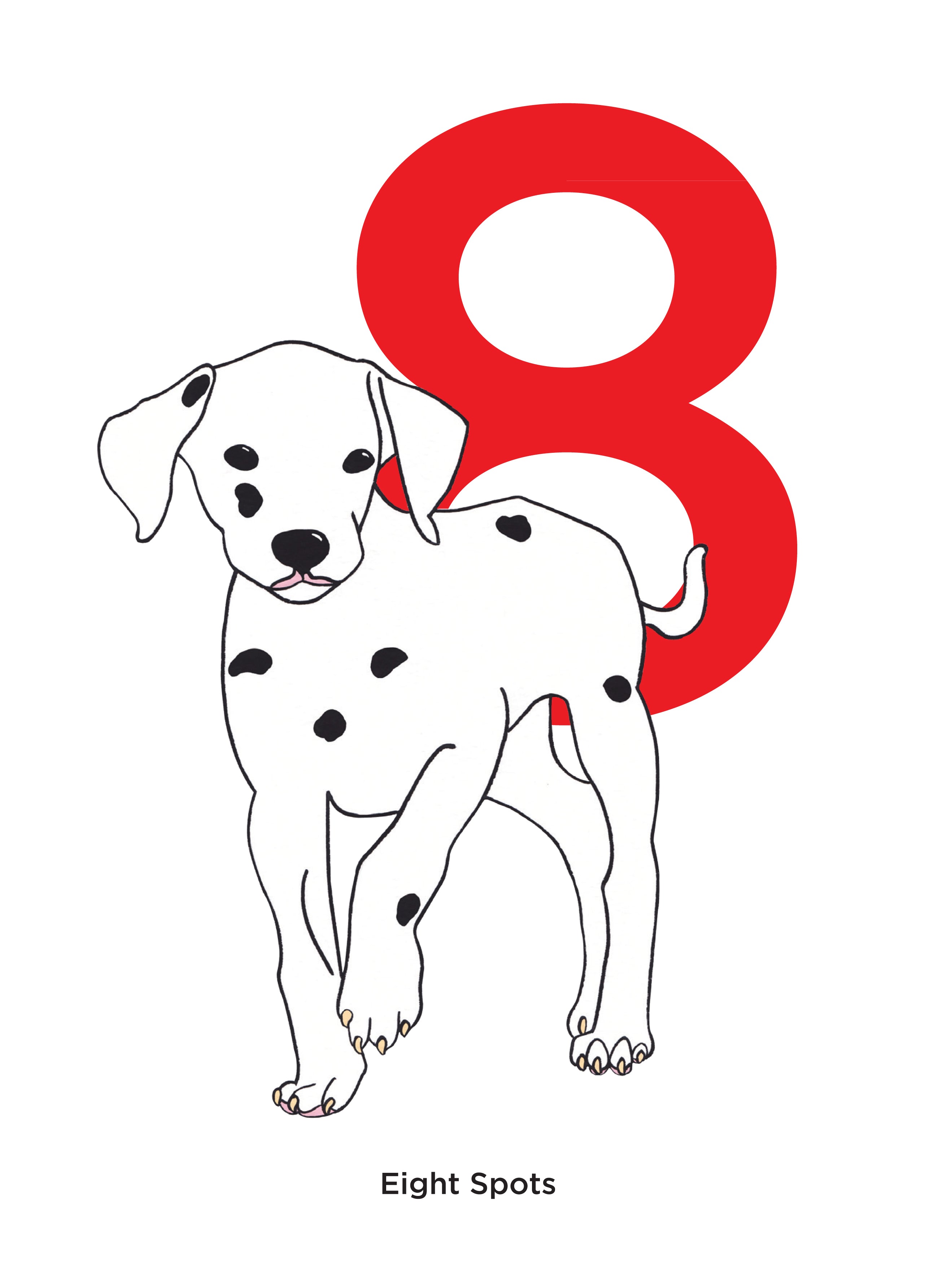 Eight Spots Card – Scribbler Cards & Gifts