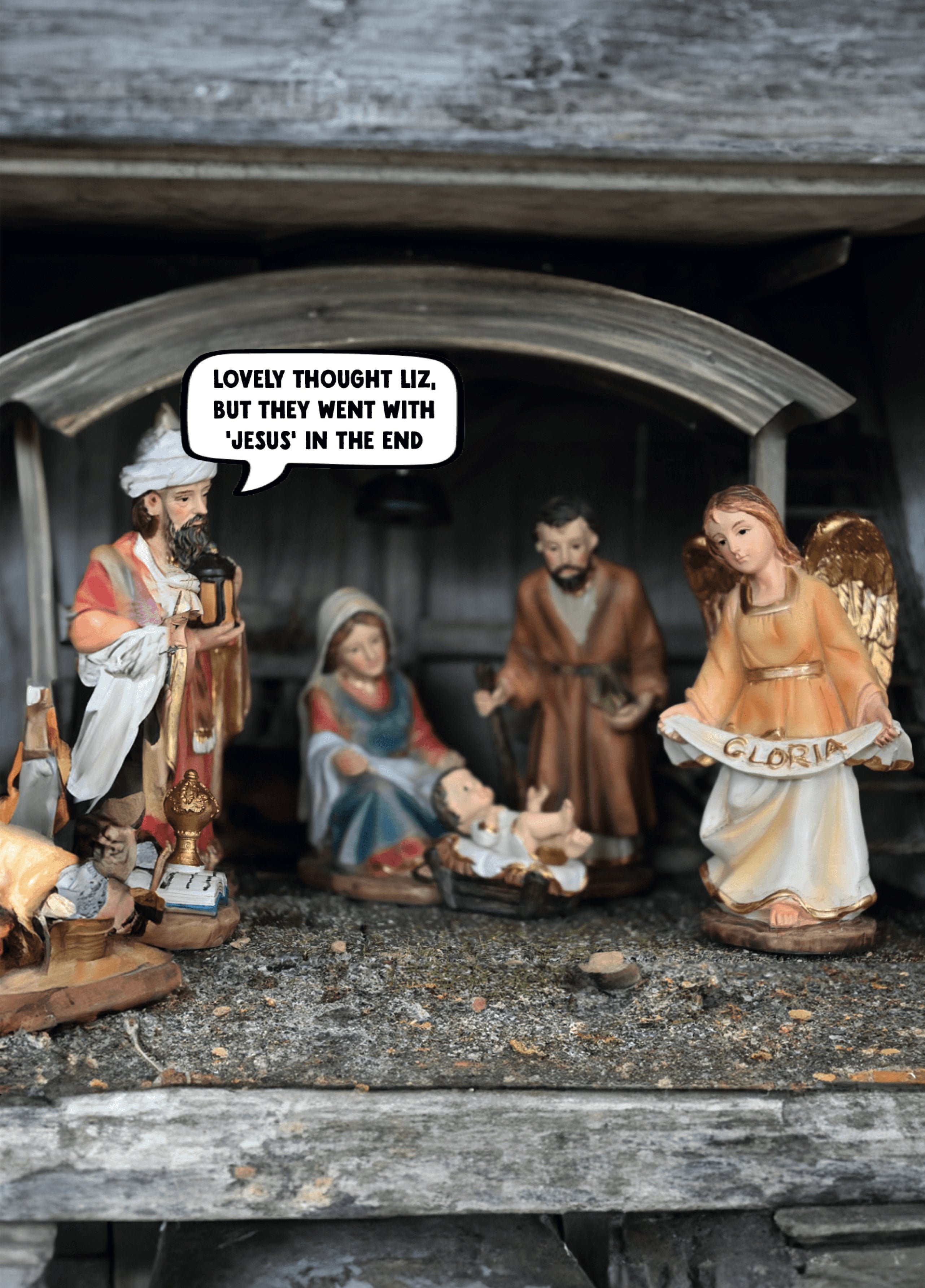 Manger Scene Memes And The Father Is..................... Meme By
