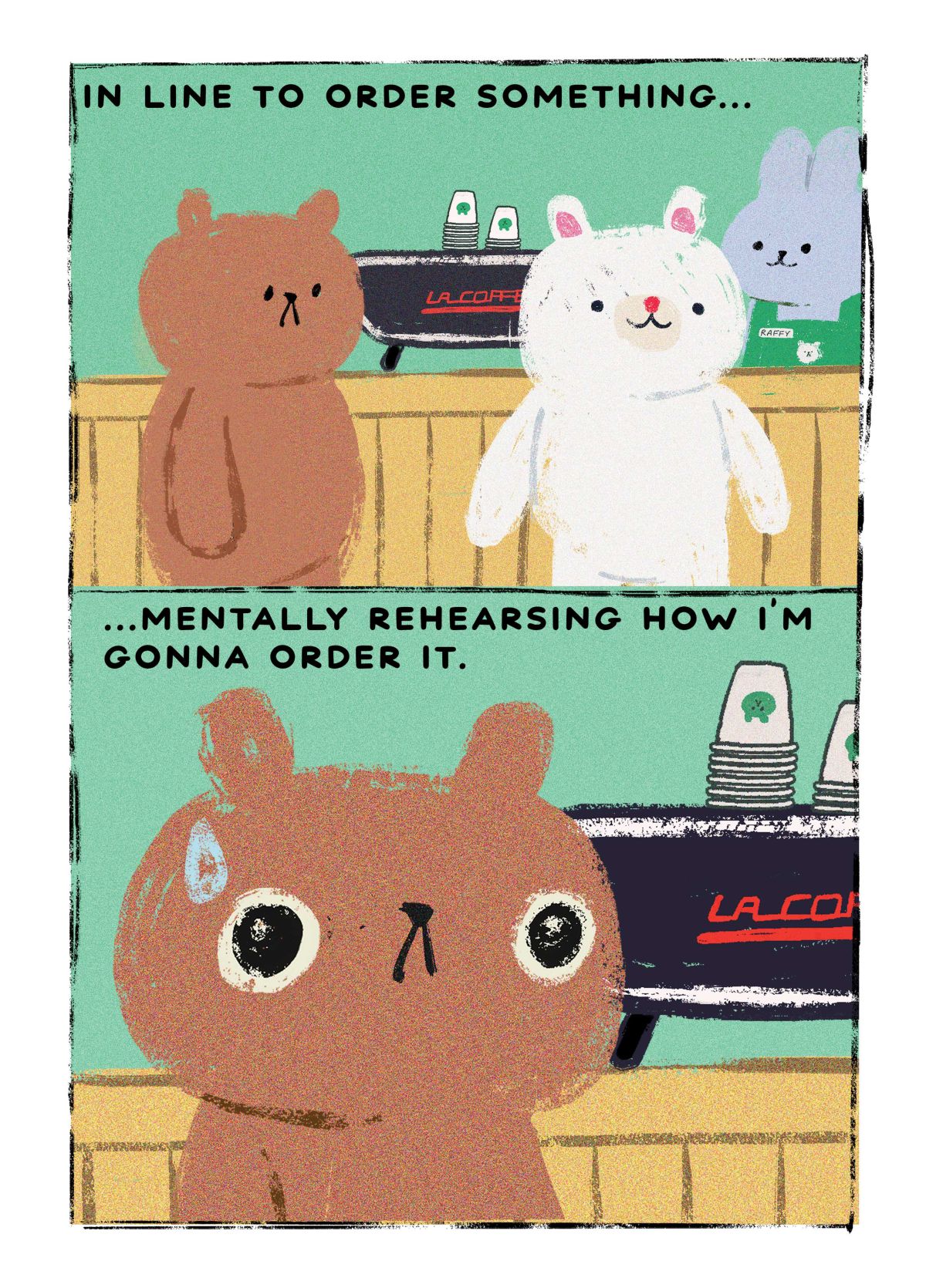 In Line To Order Card – Scribbler Cards & Gifts