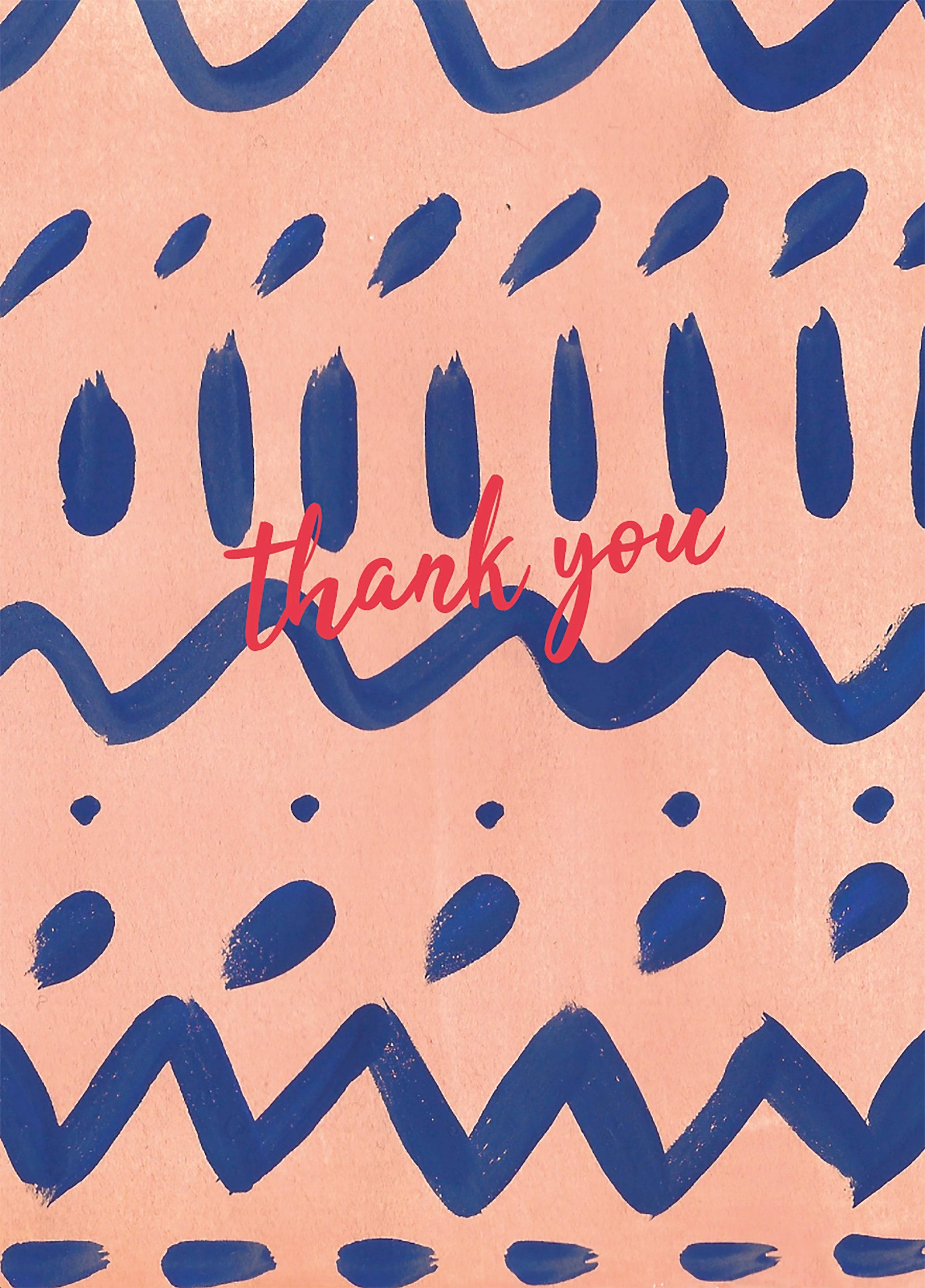 Thank You Card – Scribbler Cards & Gifts