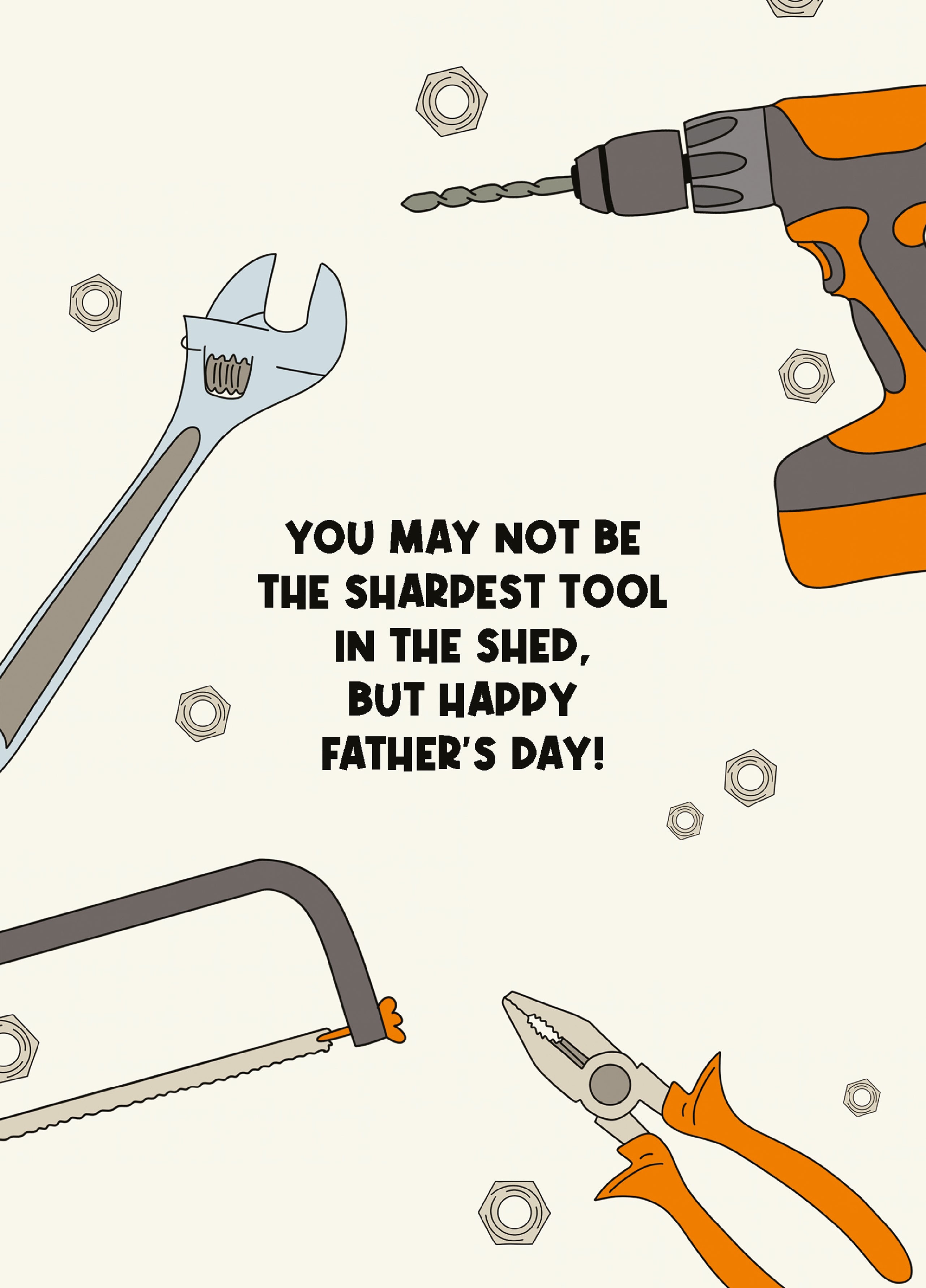 You May Not Be The Sharpest Tool In The Box Card – Scribbler Cards & Gifts