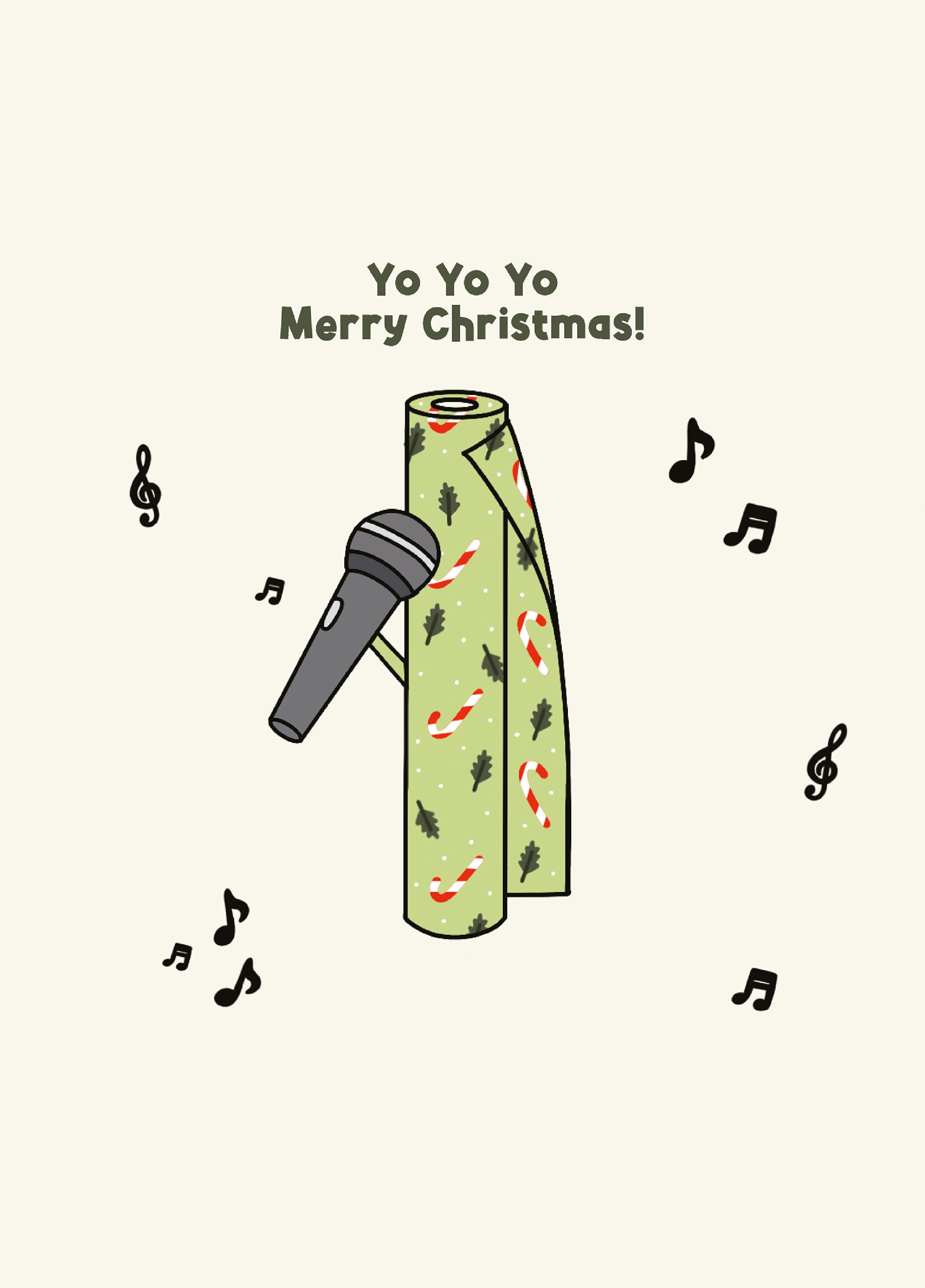 Yo Yo Yo Merry Christmas - Wrapping Rap Paper – Scribbler Cards & Gifts