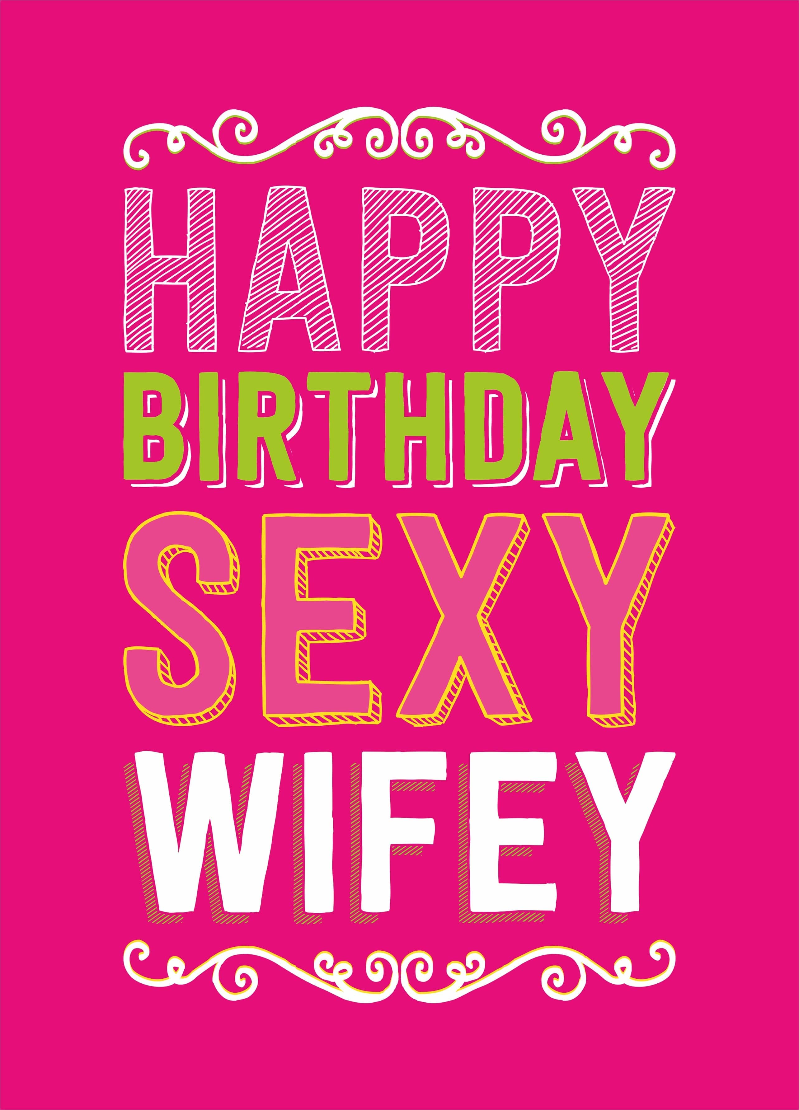 Sexy Wifey Card – Scribbler Cards & Gifts
