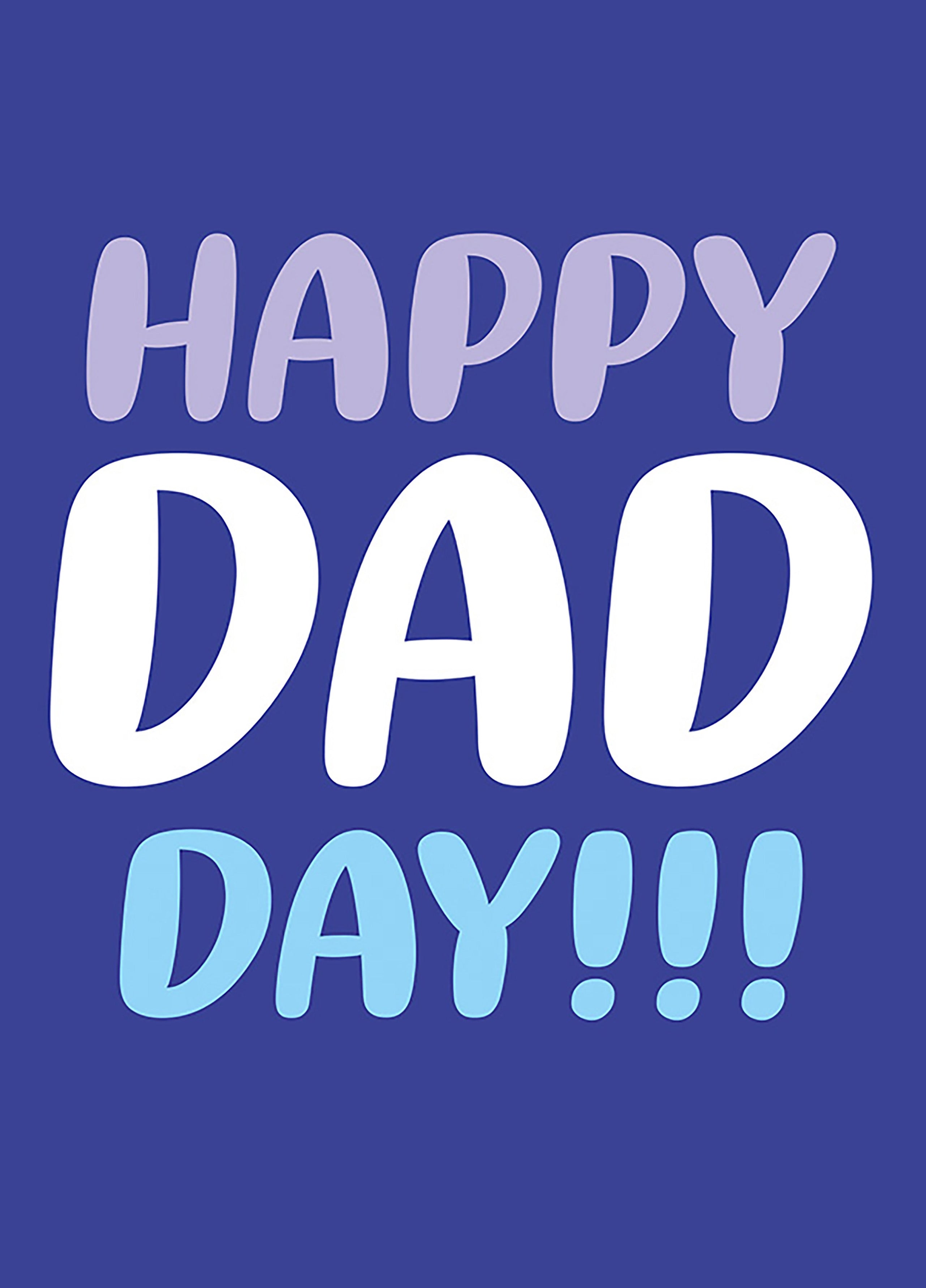 Happy Dad Day Father's Day Card – Scribbler Cards & Gifts