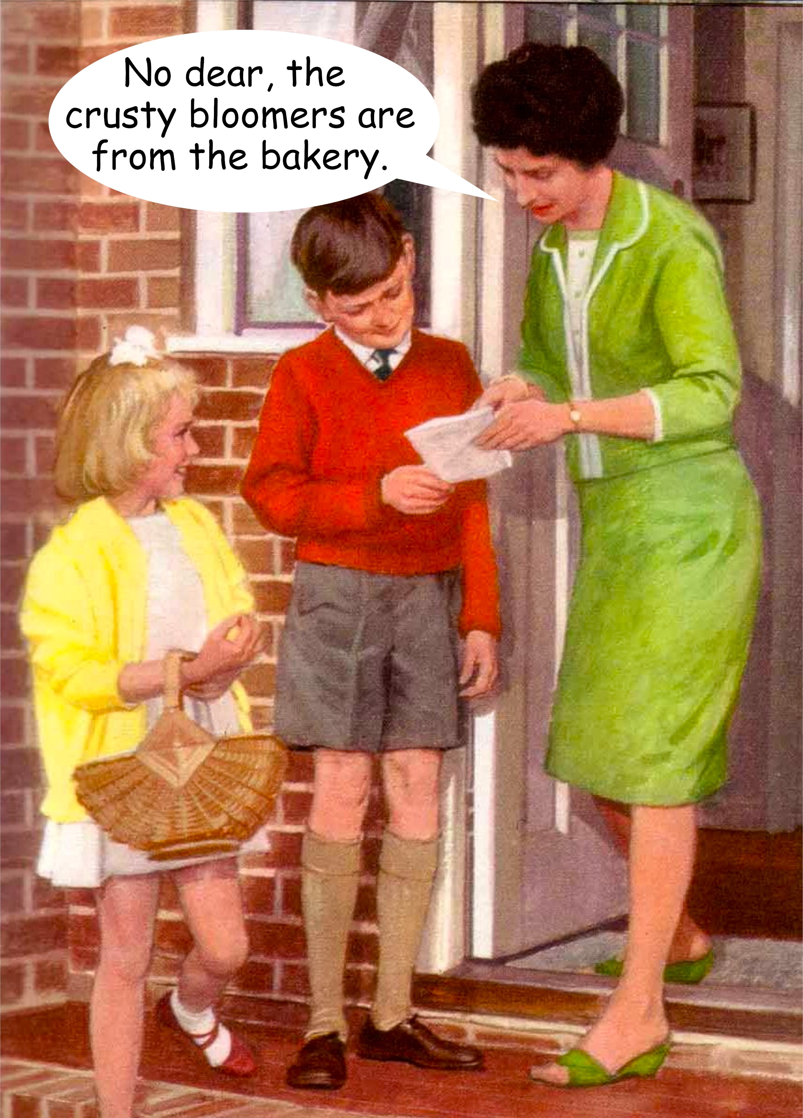 Crusty Bloomers Card – Scribbler Cards & Gifts