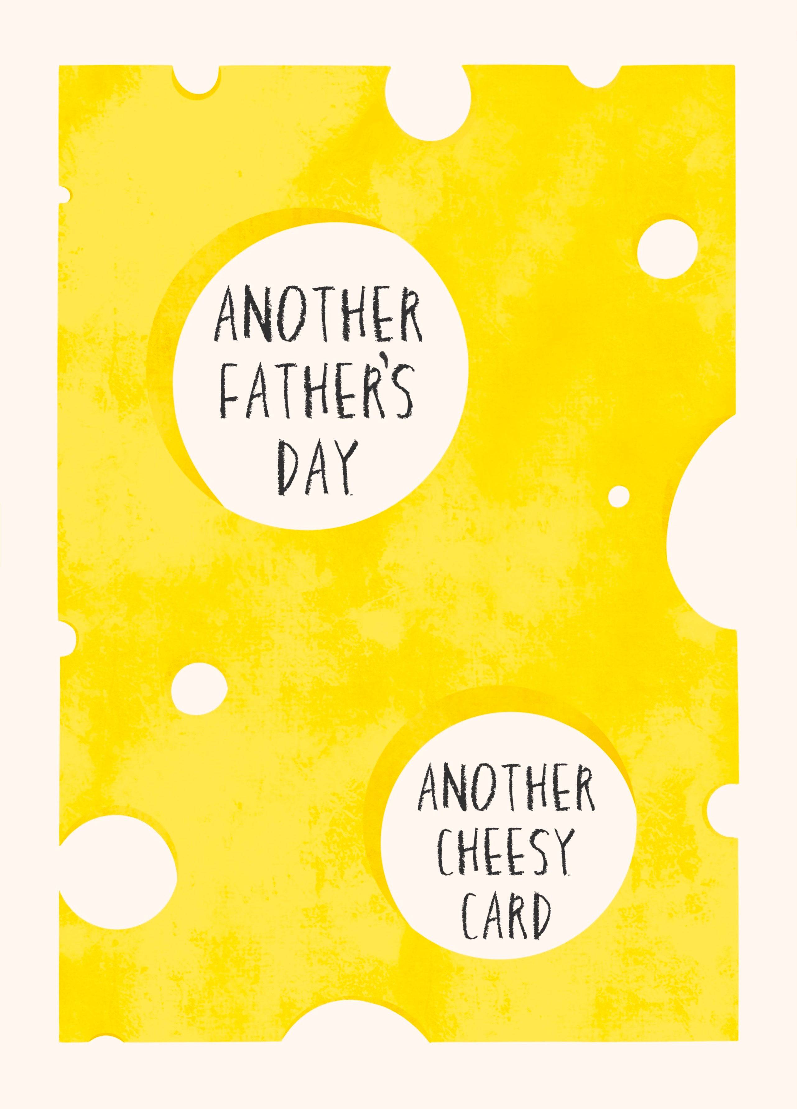Cheesy Father's Day Card – Scribbler Cards & Gifts
