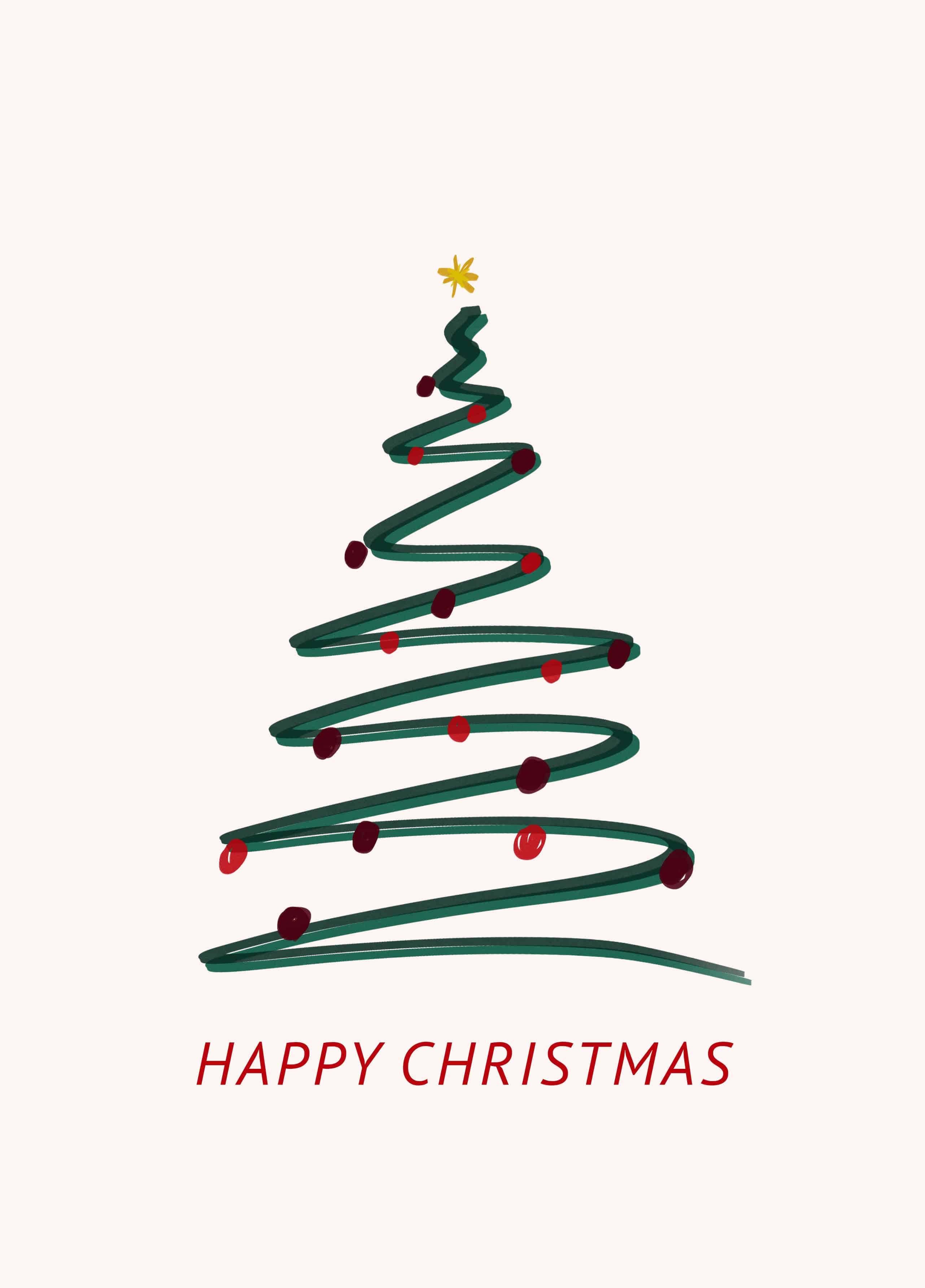 Happy Christmas Card – Scribbler Cards & Gifts