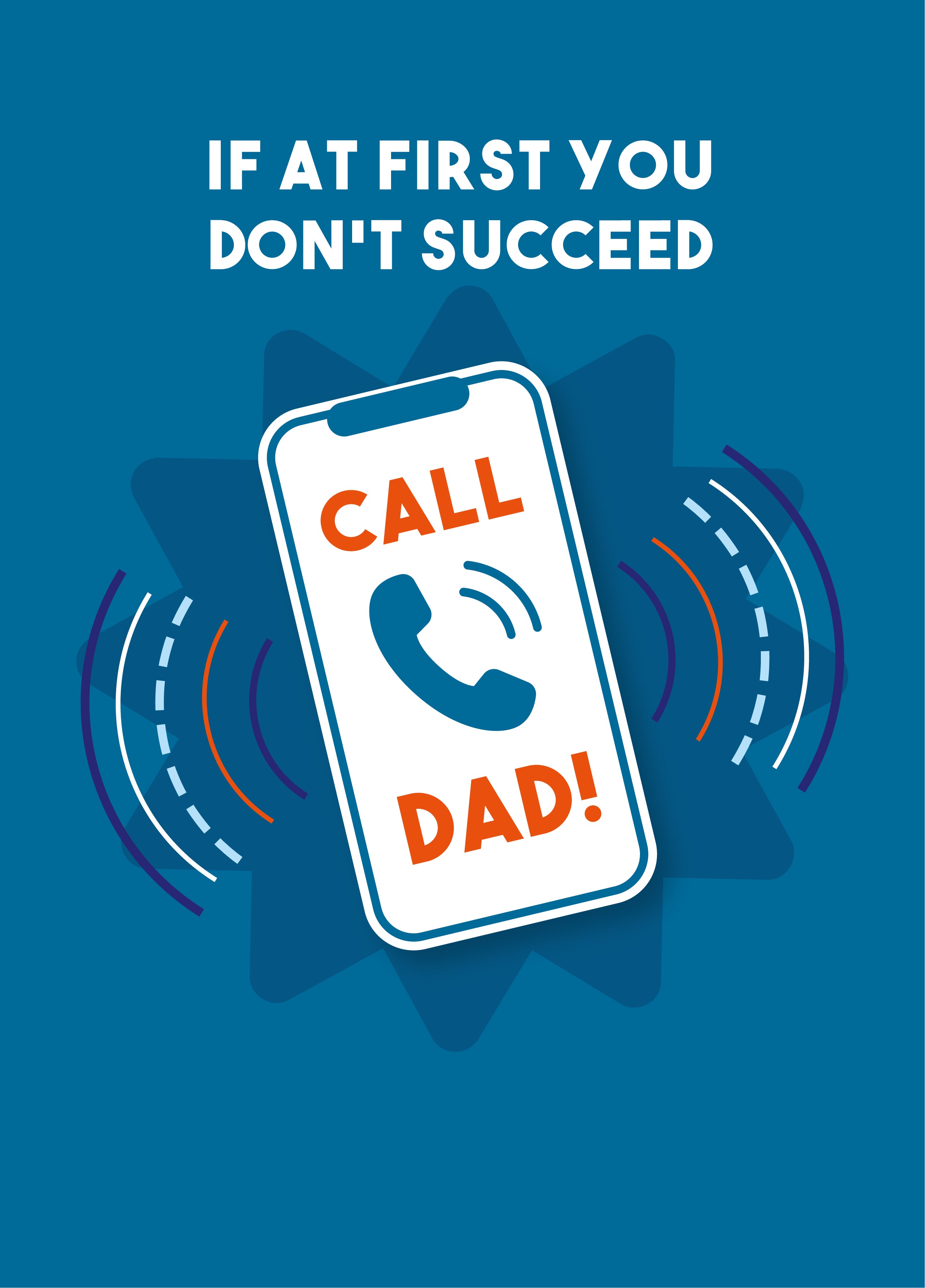 Call Dad Father's Day Card – Scribbler Cards & Gifts