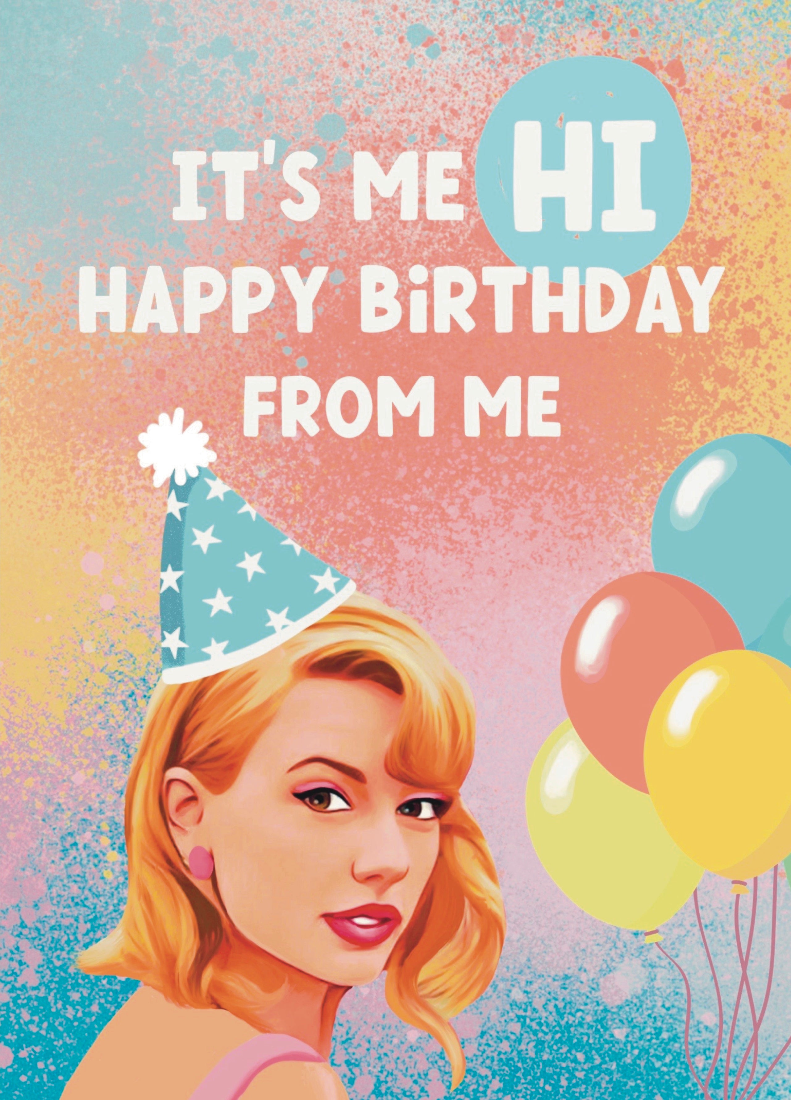 It's Me Hi Taylor Swift Birthday Card – Scribbler Cards & Gifts