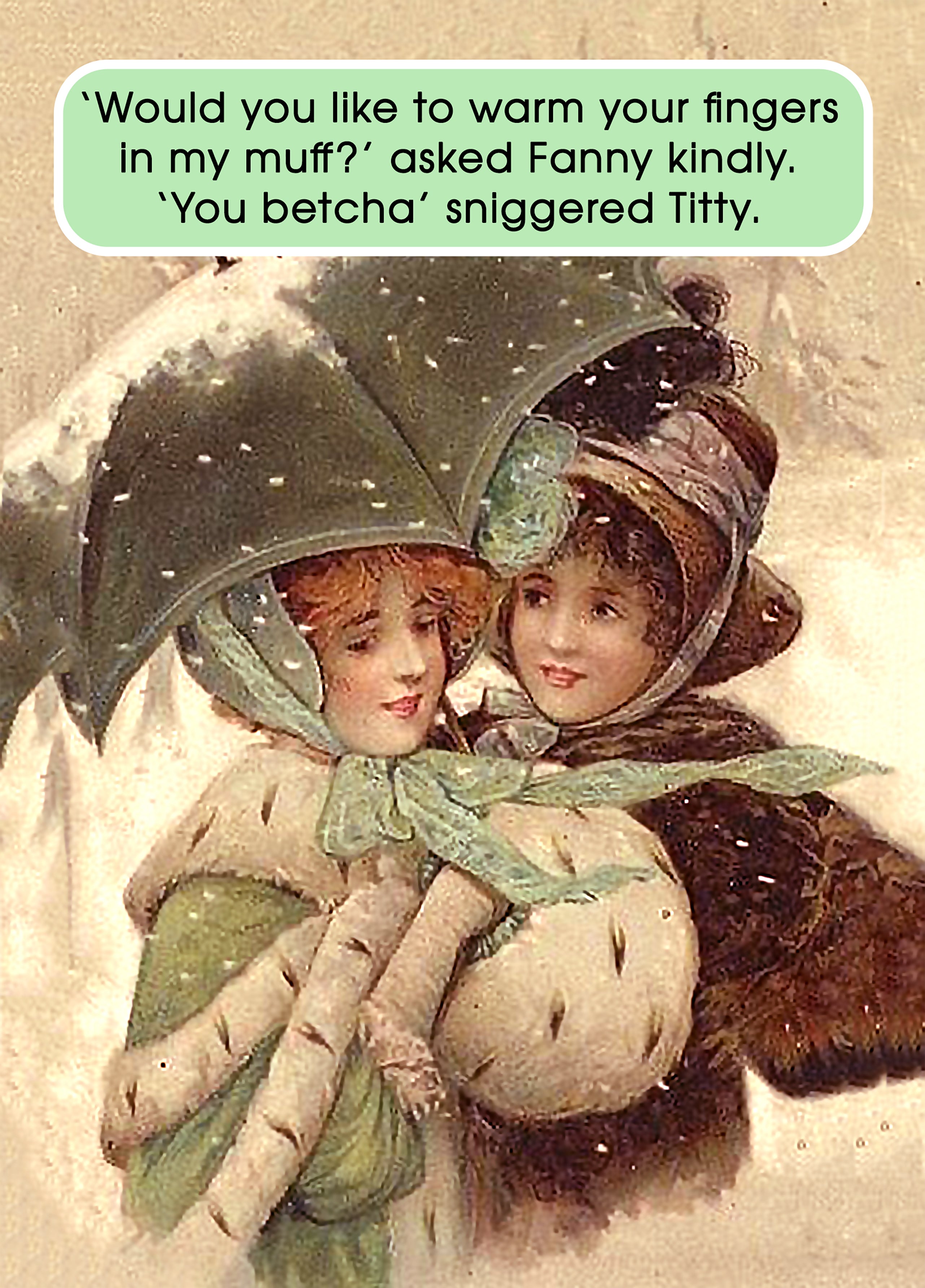 Fanny And Titty Card – Scribbler Cards & Gifts