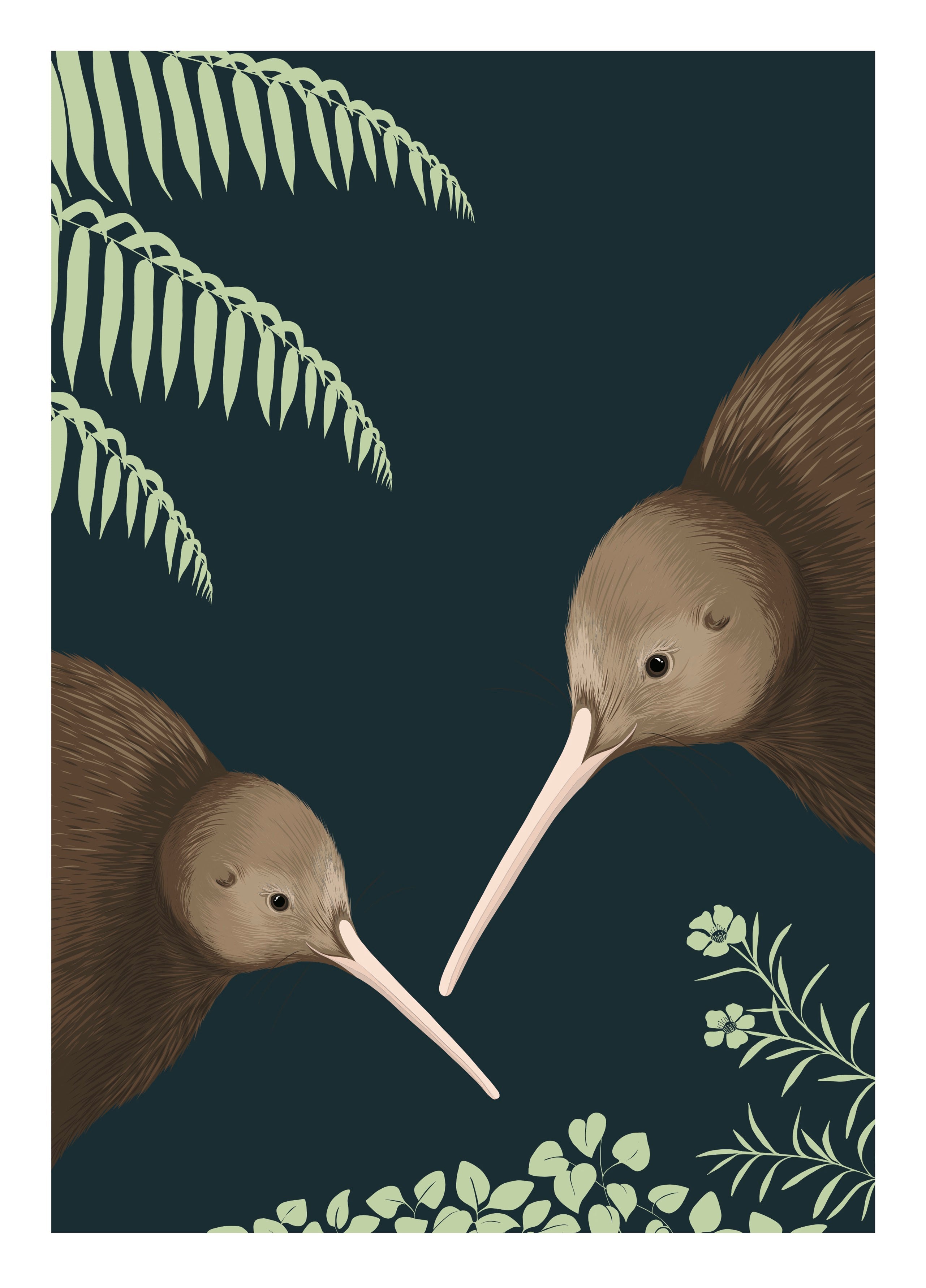 Kiwi Pair Card – Scribbler Cards & Gifts