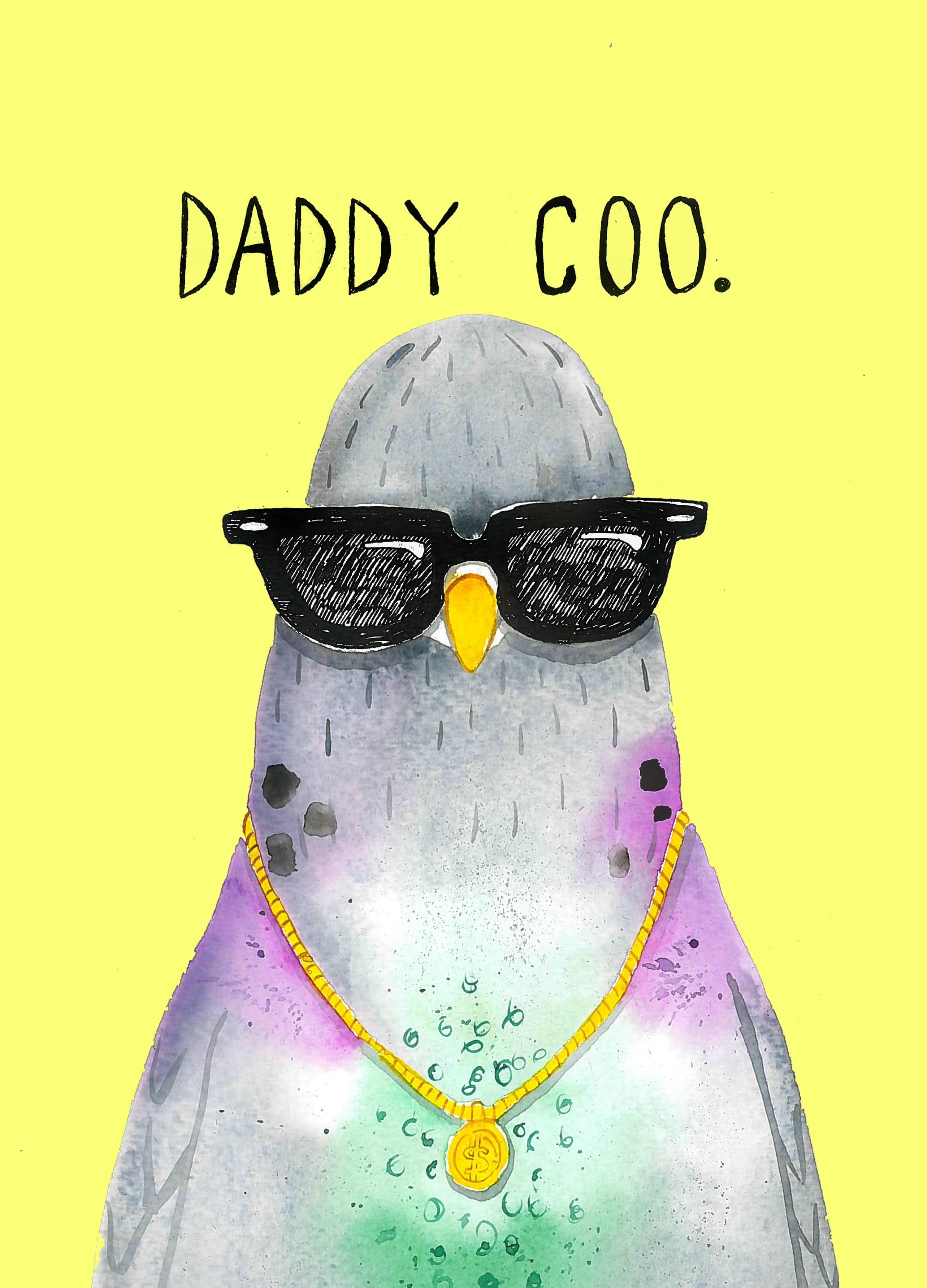 Daddy Coo Card – Scribbler Cards & Gifts