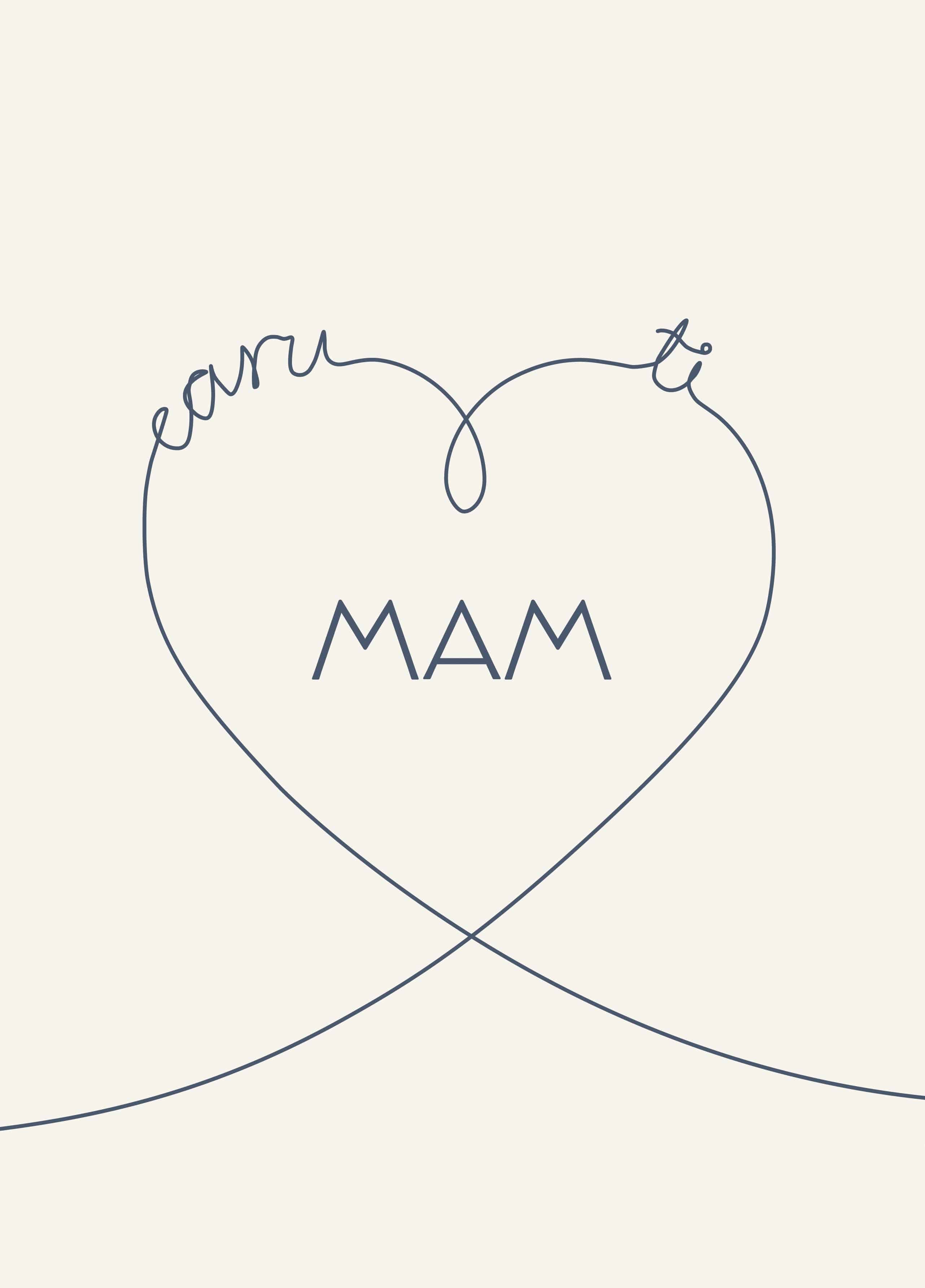 Caru Ti Mam Card – Scribbler Cards & Gifts