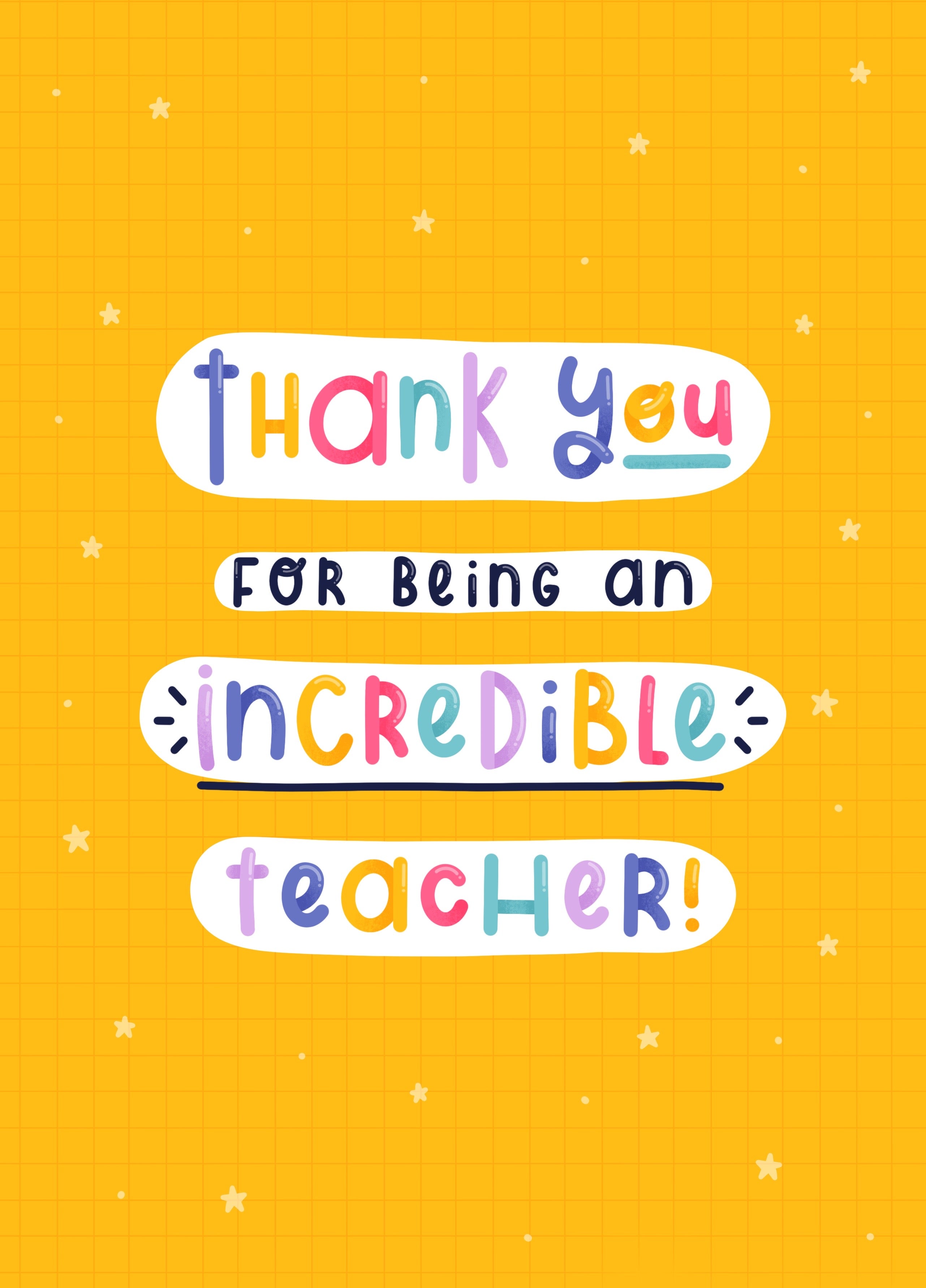 Thank You Teacher Cards – Scribbler Cards & Gifts