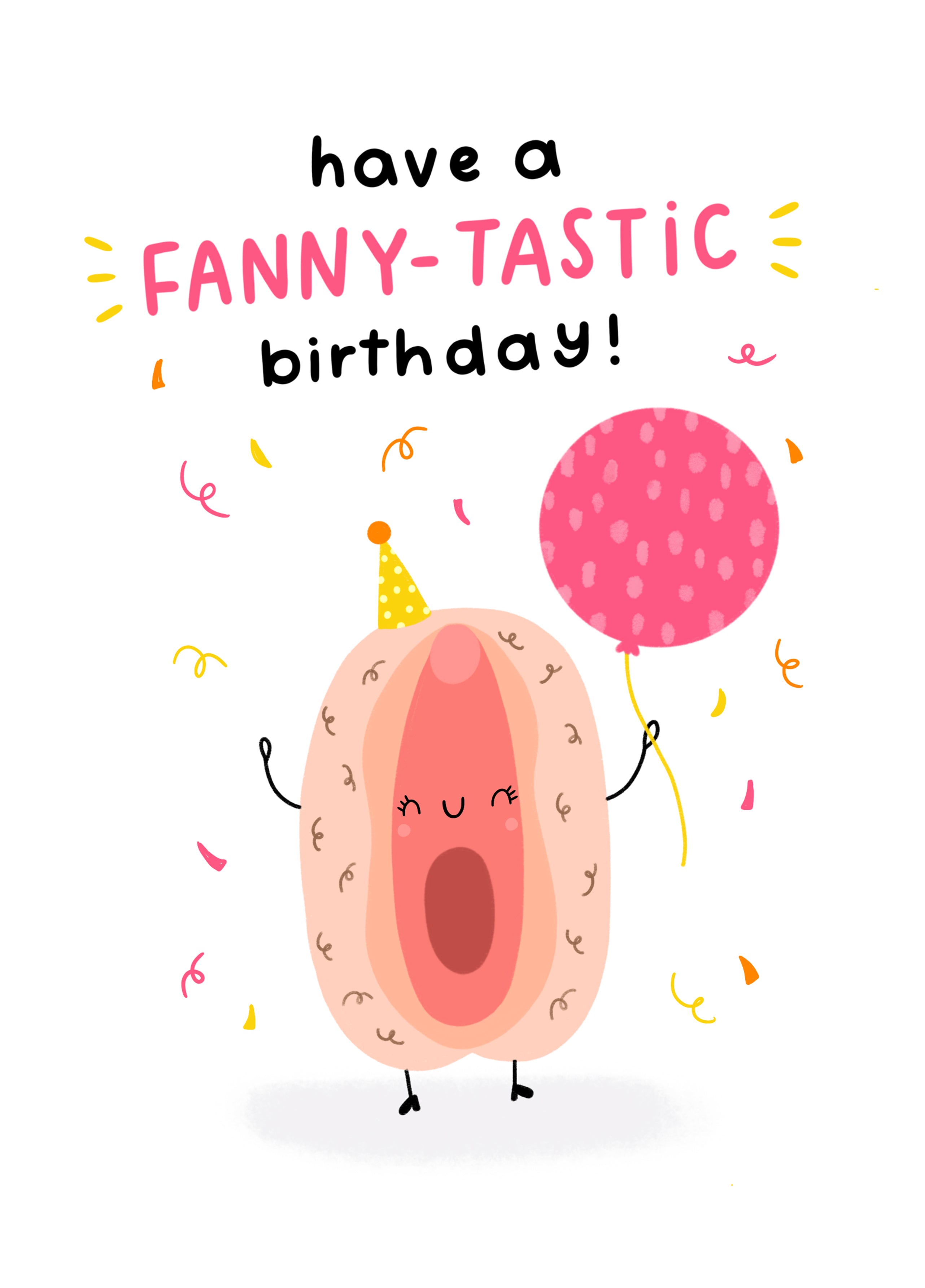 Have A FANNY-TASTIC Birthday! Card – Scribbler Cards & Gifts
