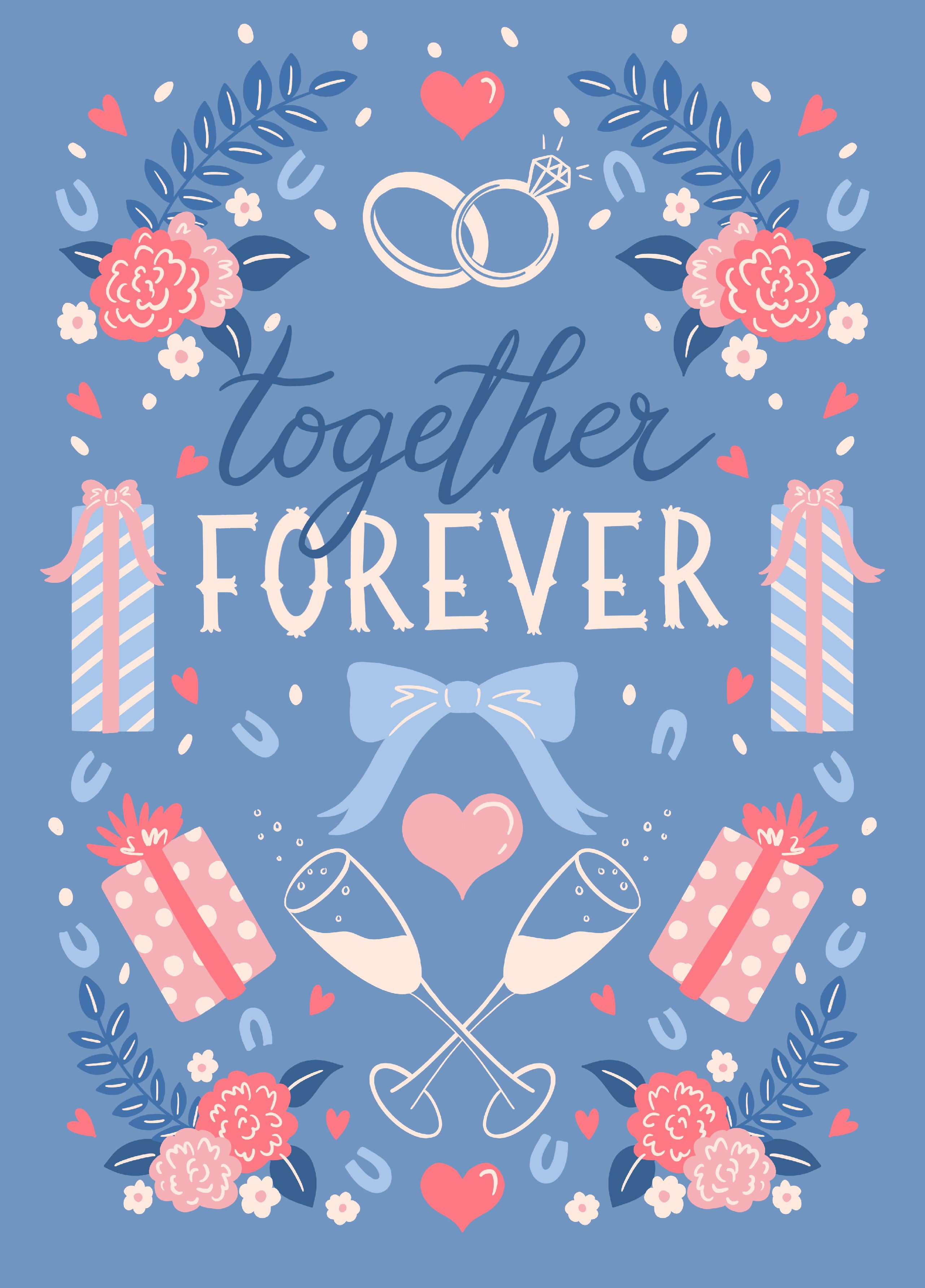Together Forever Wedding Card – Scribbler Cards & Gifts