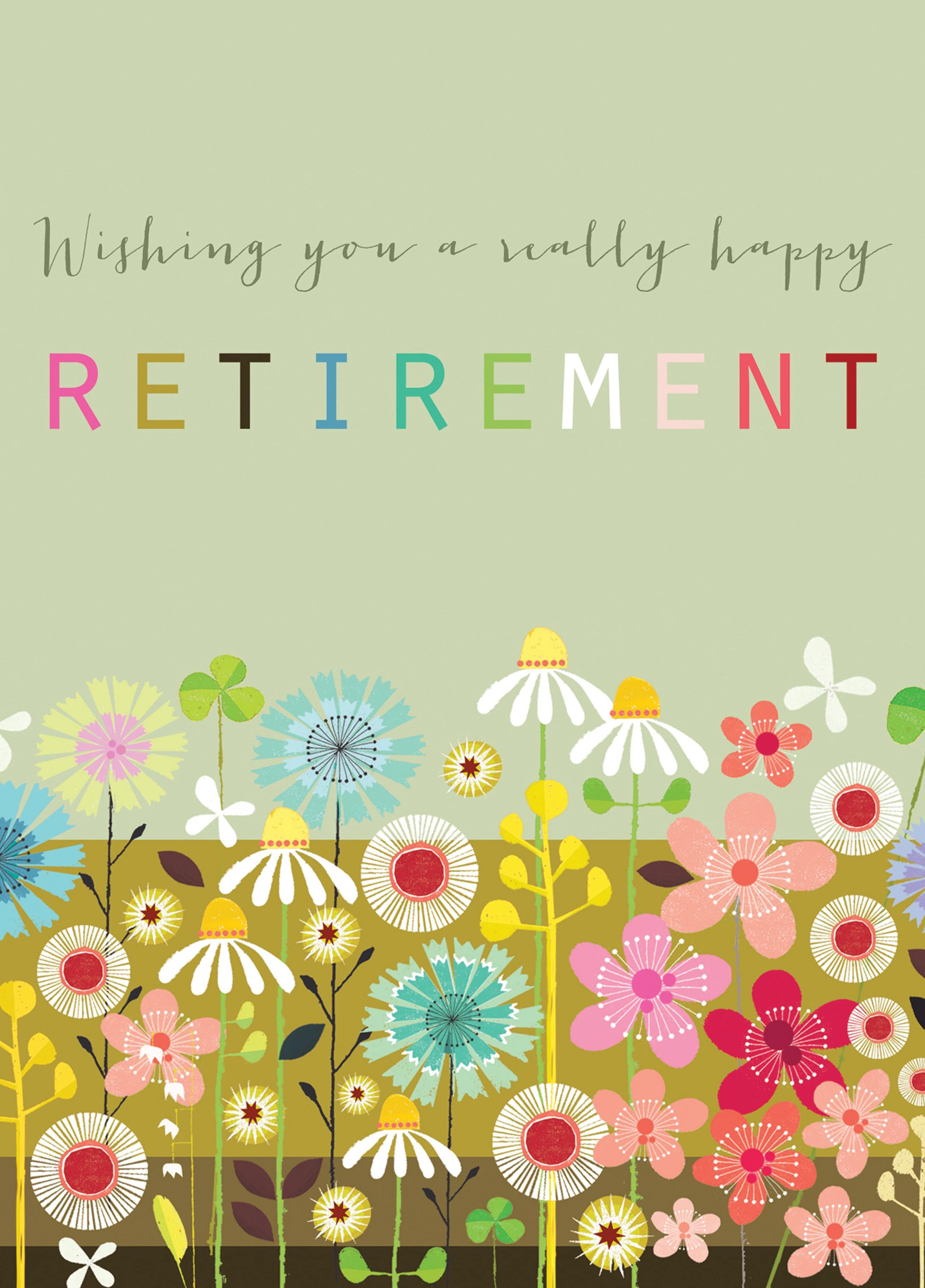 Happy Retirement Flowers – Scribbler Cards & Gifts