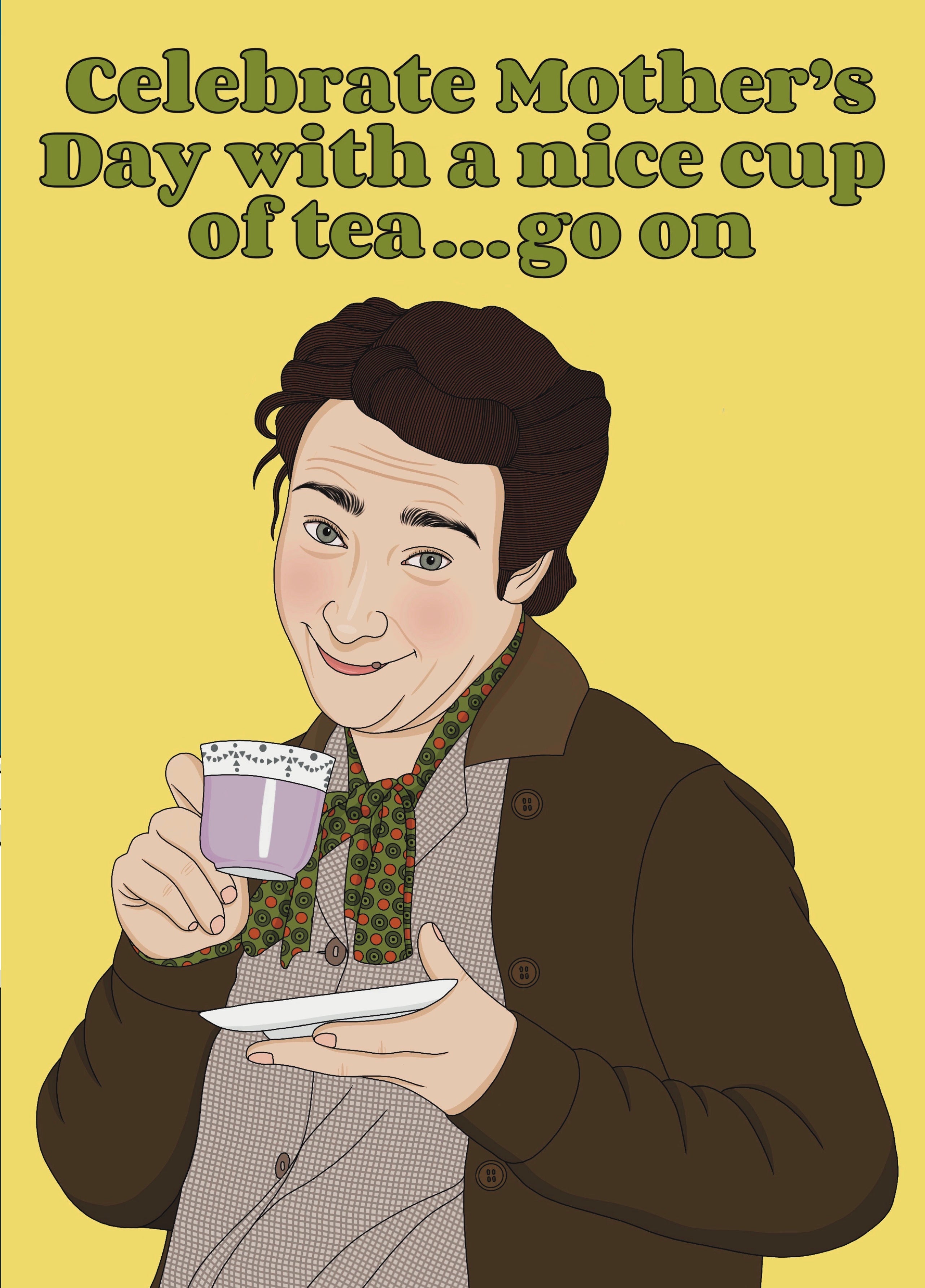 Father Ted Mrs Doyle Mother's Day Cup Of Tea Card – Scribbler Cards & Gifts