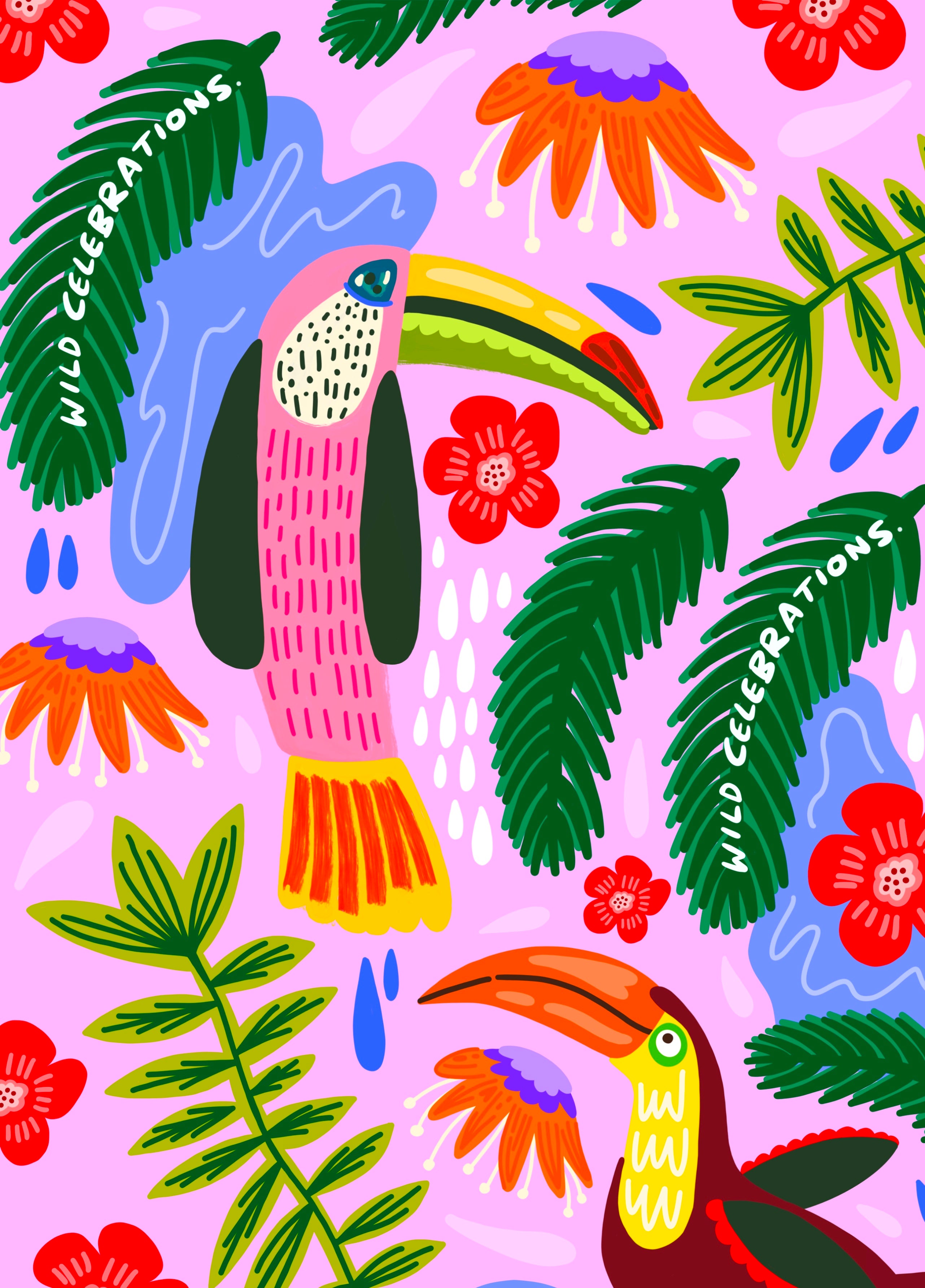 Toucan Wild Celebrations Card – Scribbler Cards & Gifts