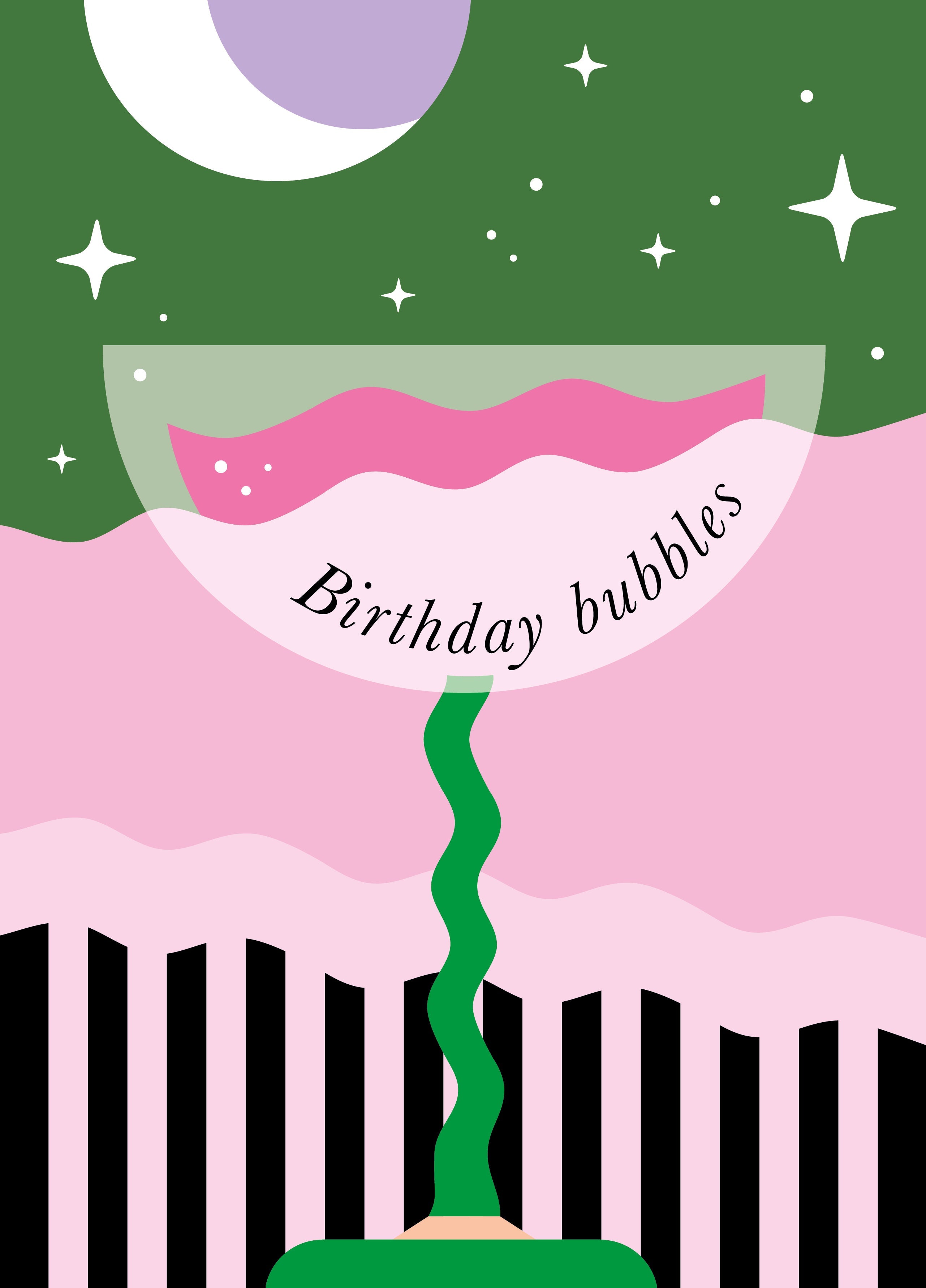 Birthday Bubbles Card – Scribbler Cards & Gifts