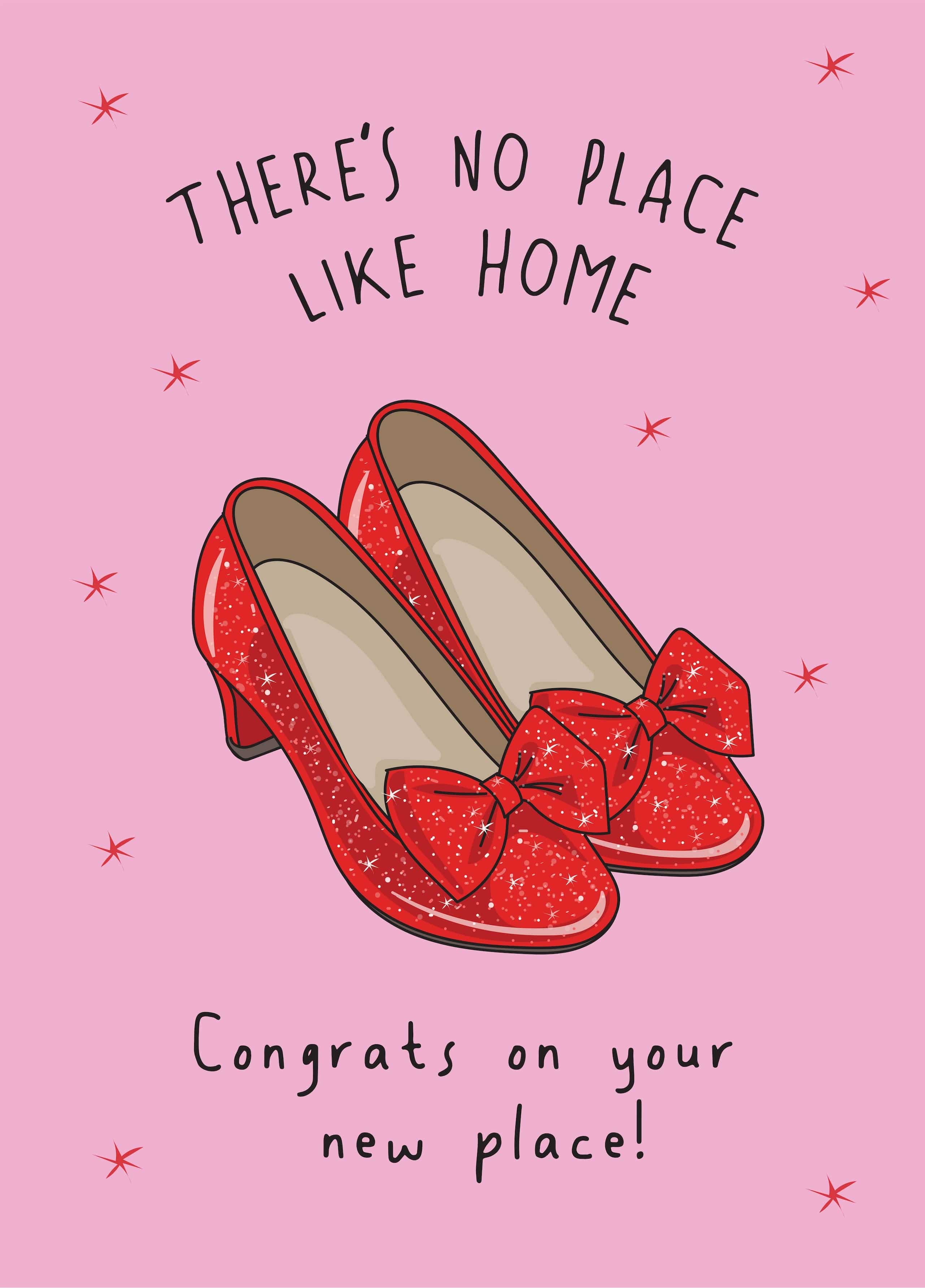 No Place Like Home - Wizard Of Oz Themed Birthday Card – Scribbler ...