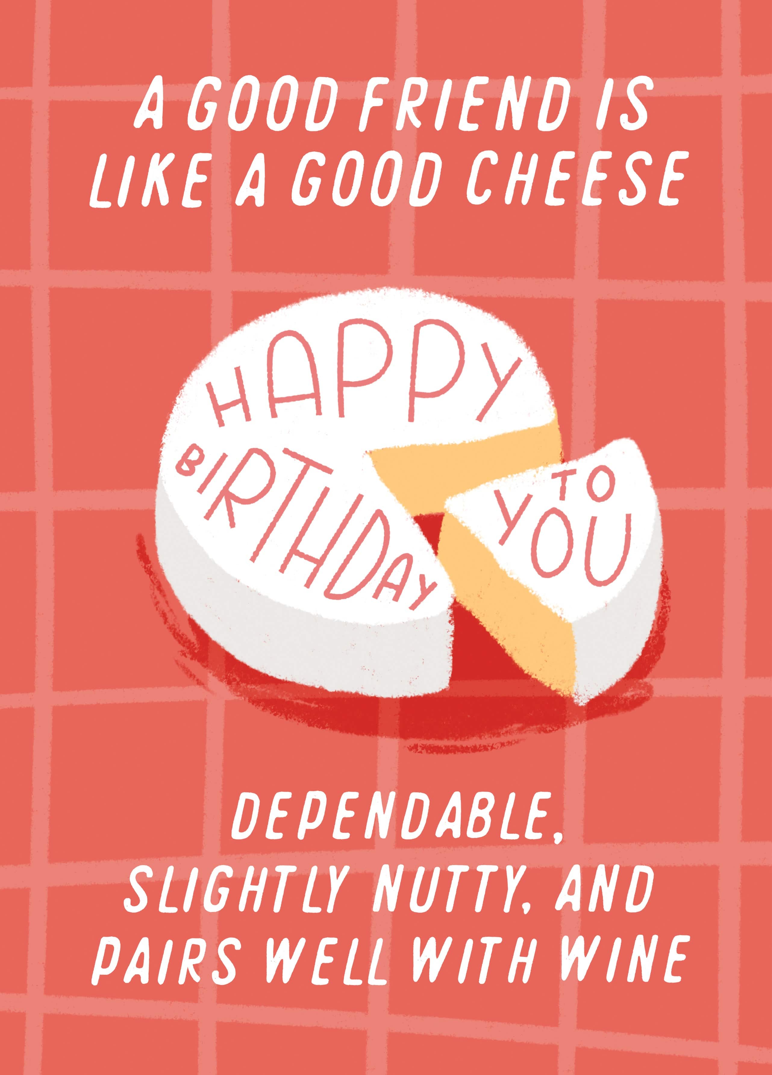 Cheesy Friend Birthday – Scribbler Cards & Gifts