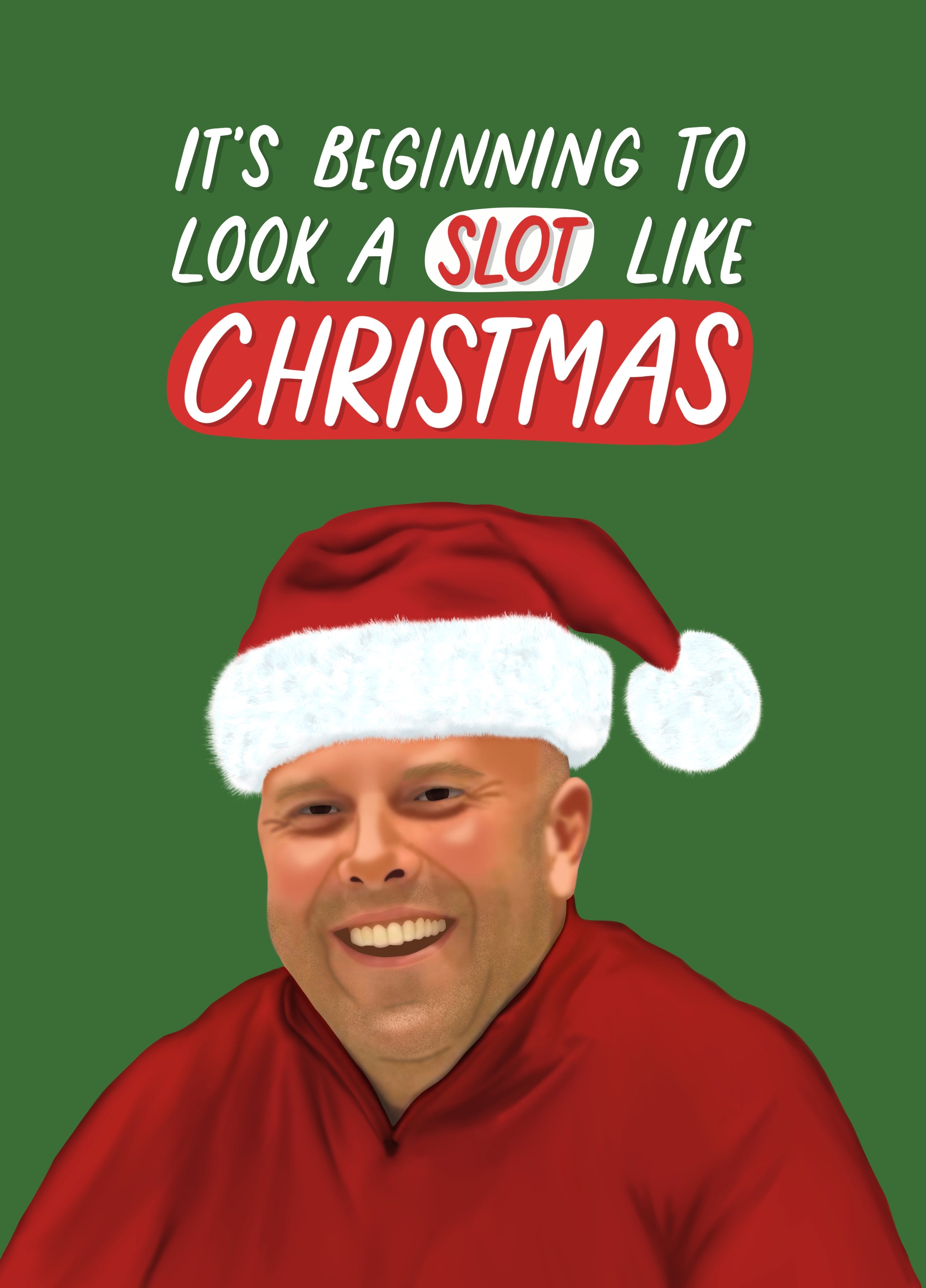 Arne Slot Christmas Card - Liverpool FC – Scribbler Cards & Gifts