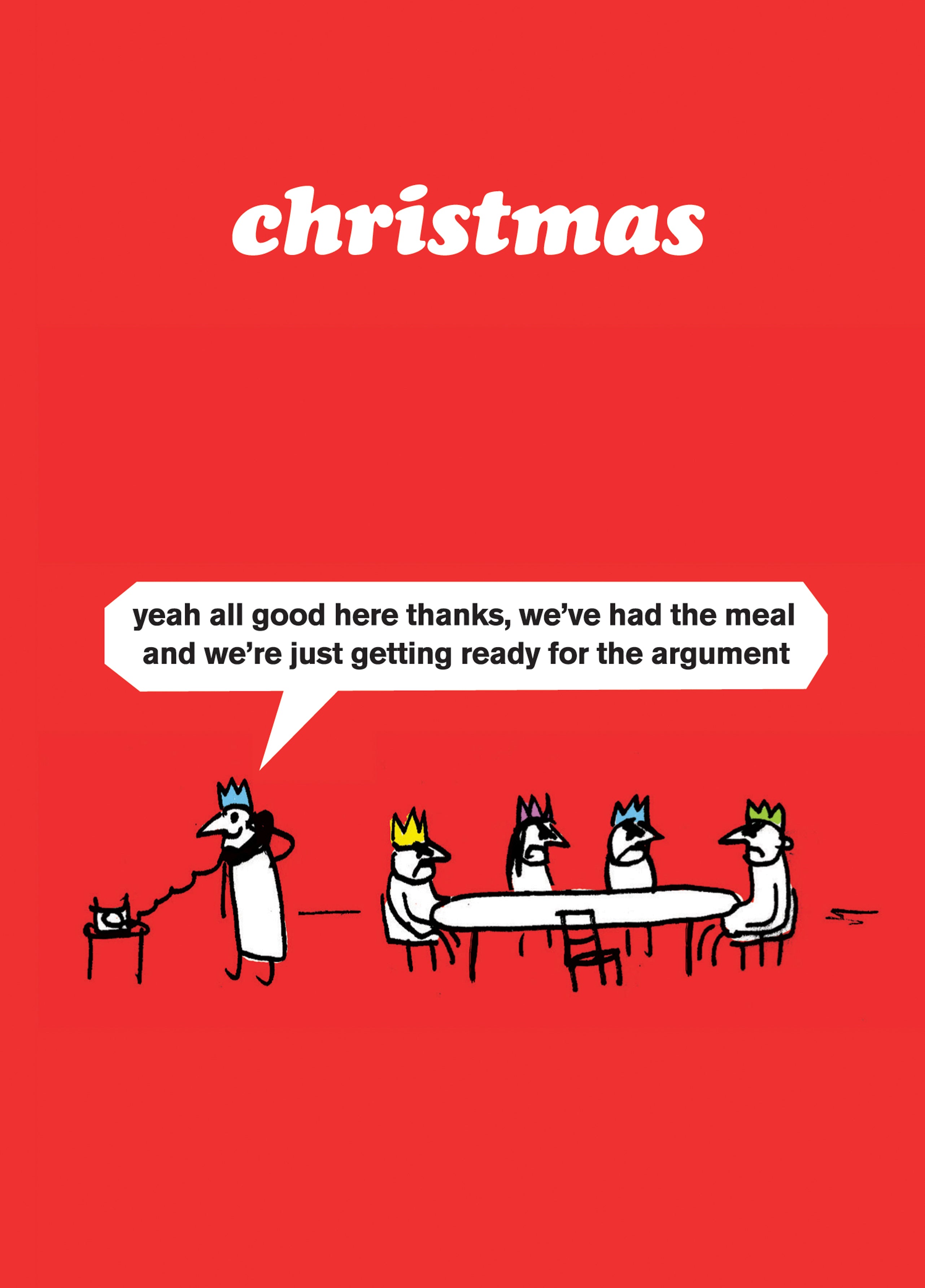 Christmas Argument – Scribbler Cards & Gifts
