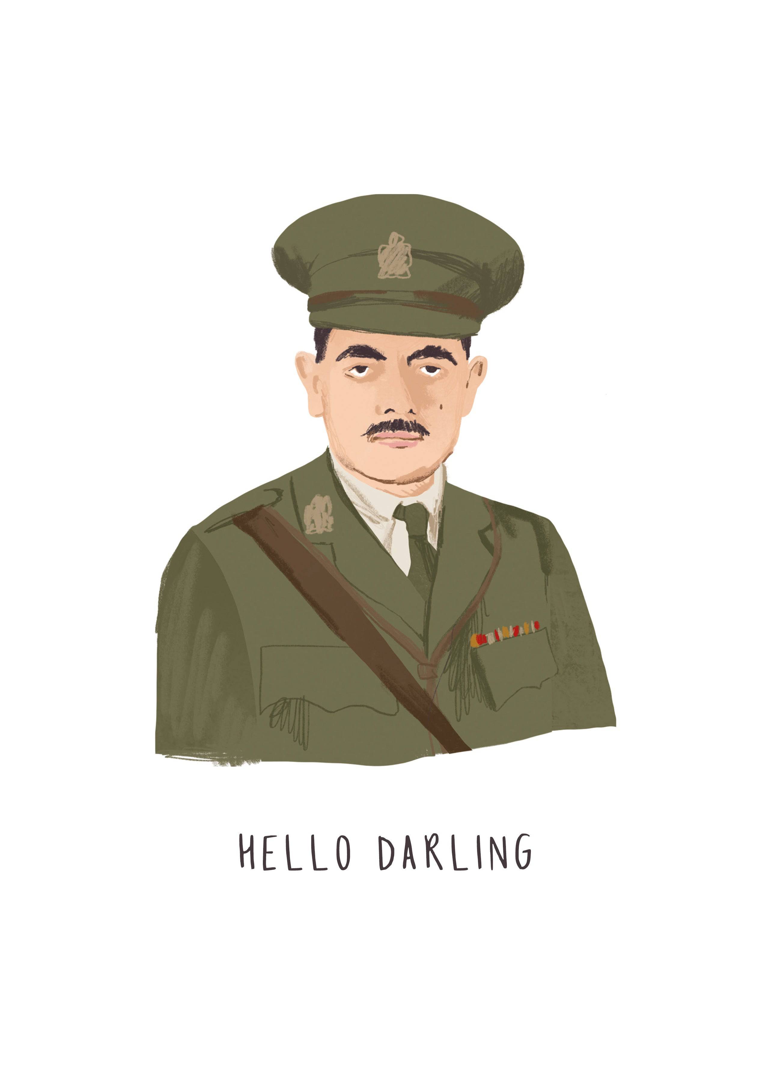 Hello Darling Card – Scribbler Cards & Gifts