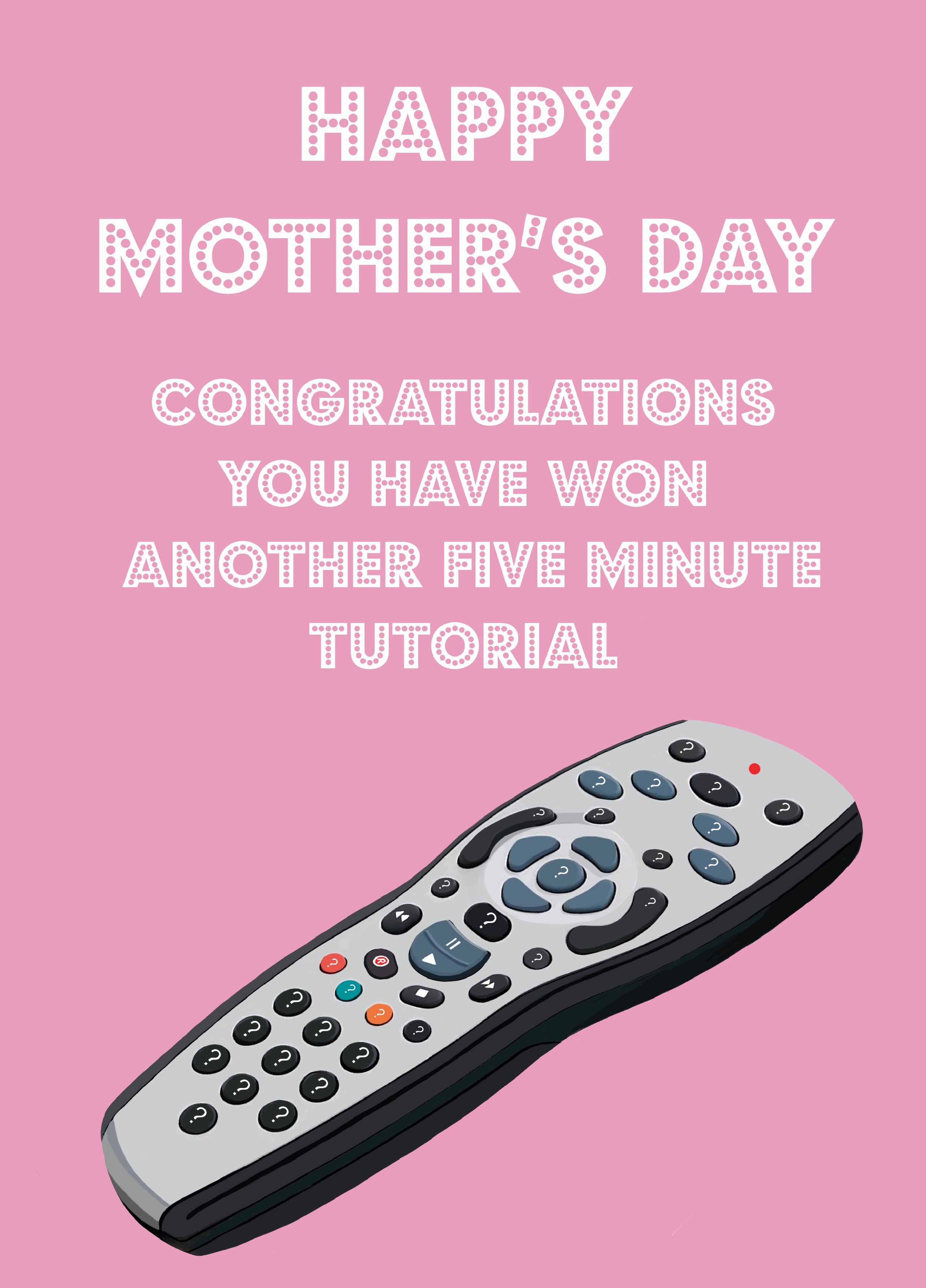 Congratulations Mum, You Have Won Card – Scribbler Cards & Gifts