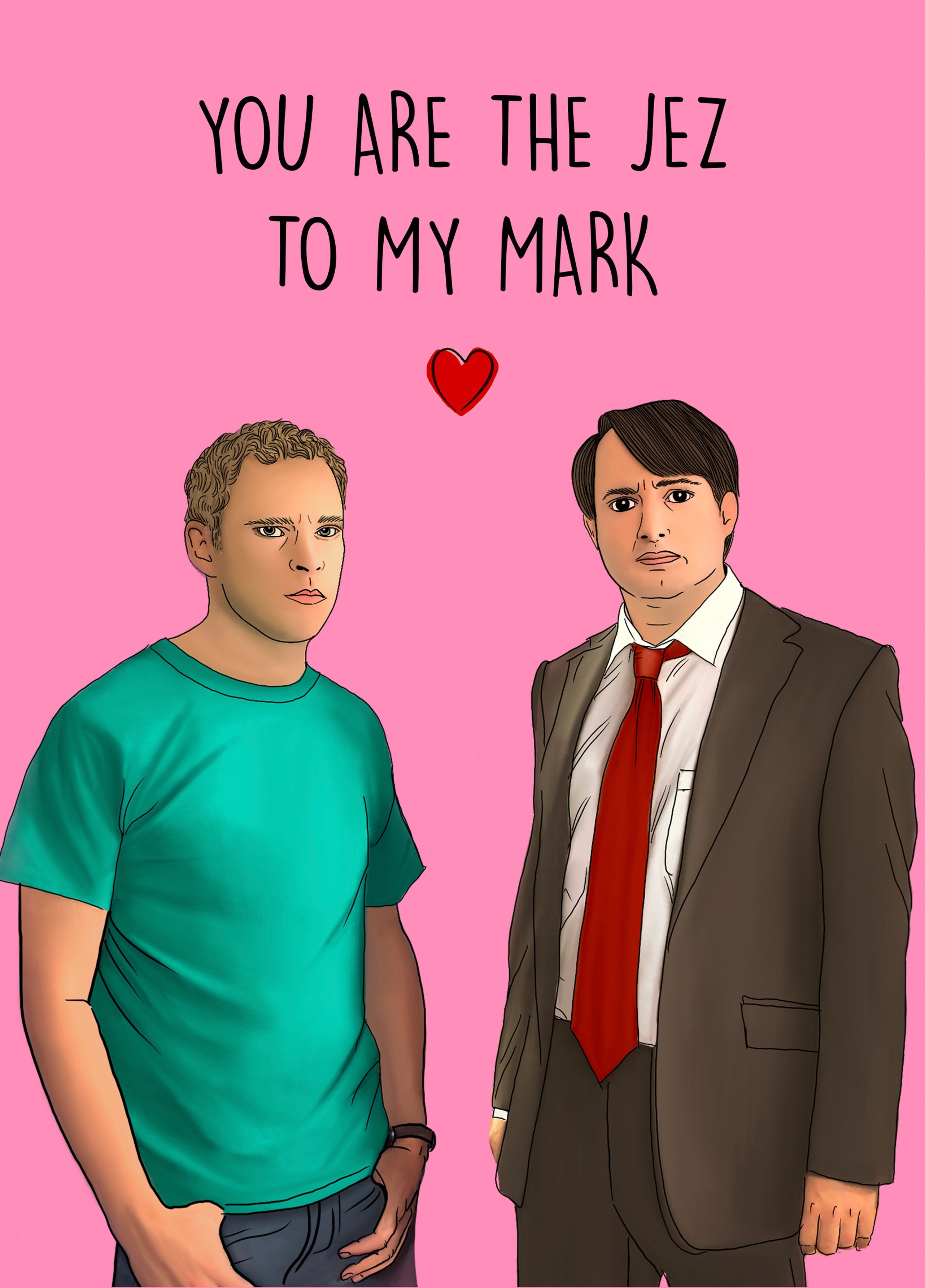 You Are The Jez To My Mark Card – Scribbler Cards & Gifts