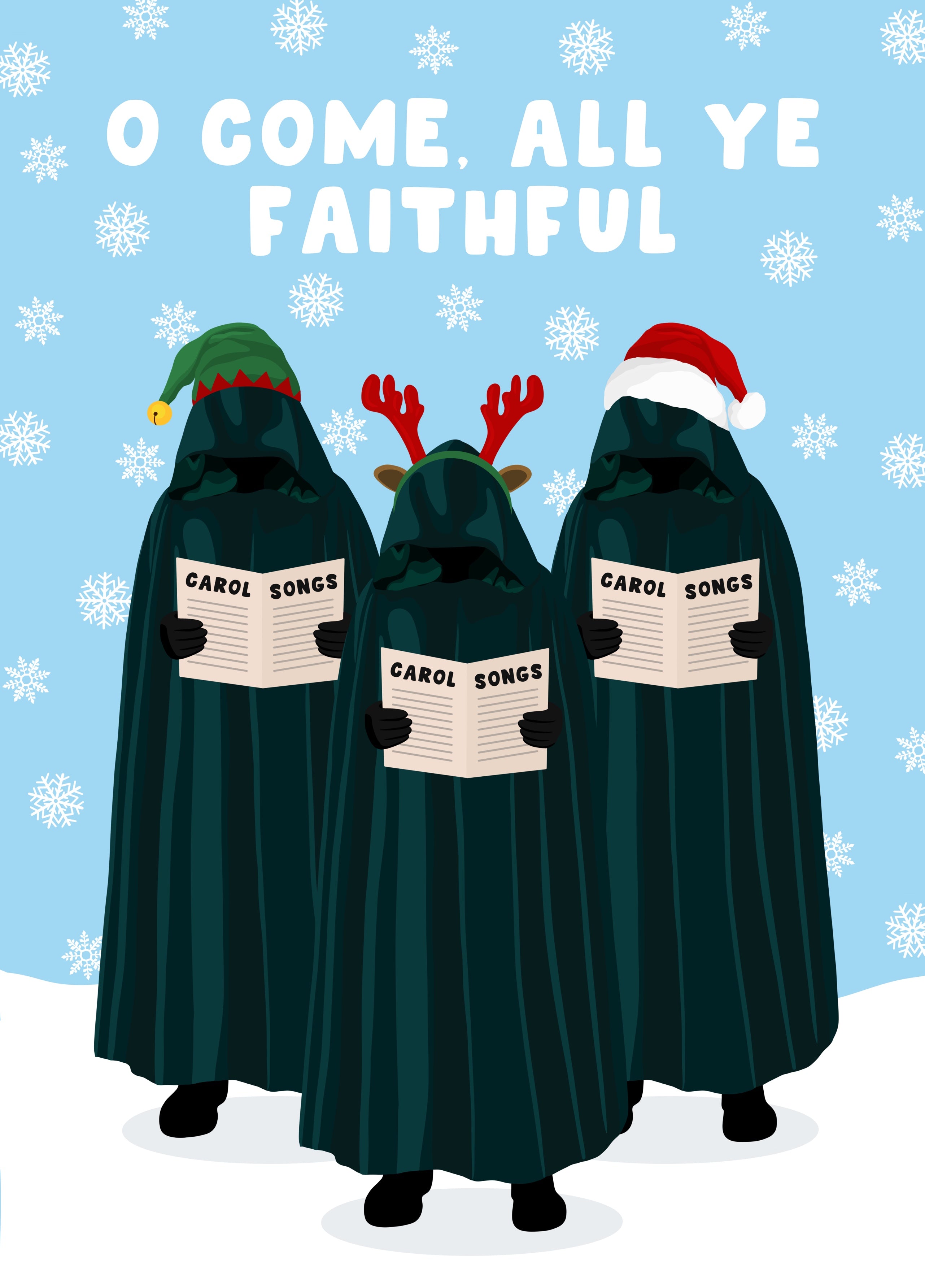 Celebrity Traitors Christmas Carols – Scribbler Cards & Gifts