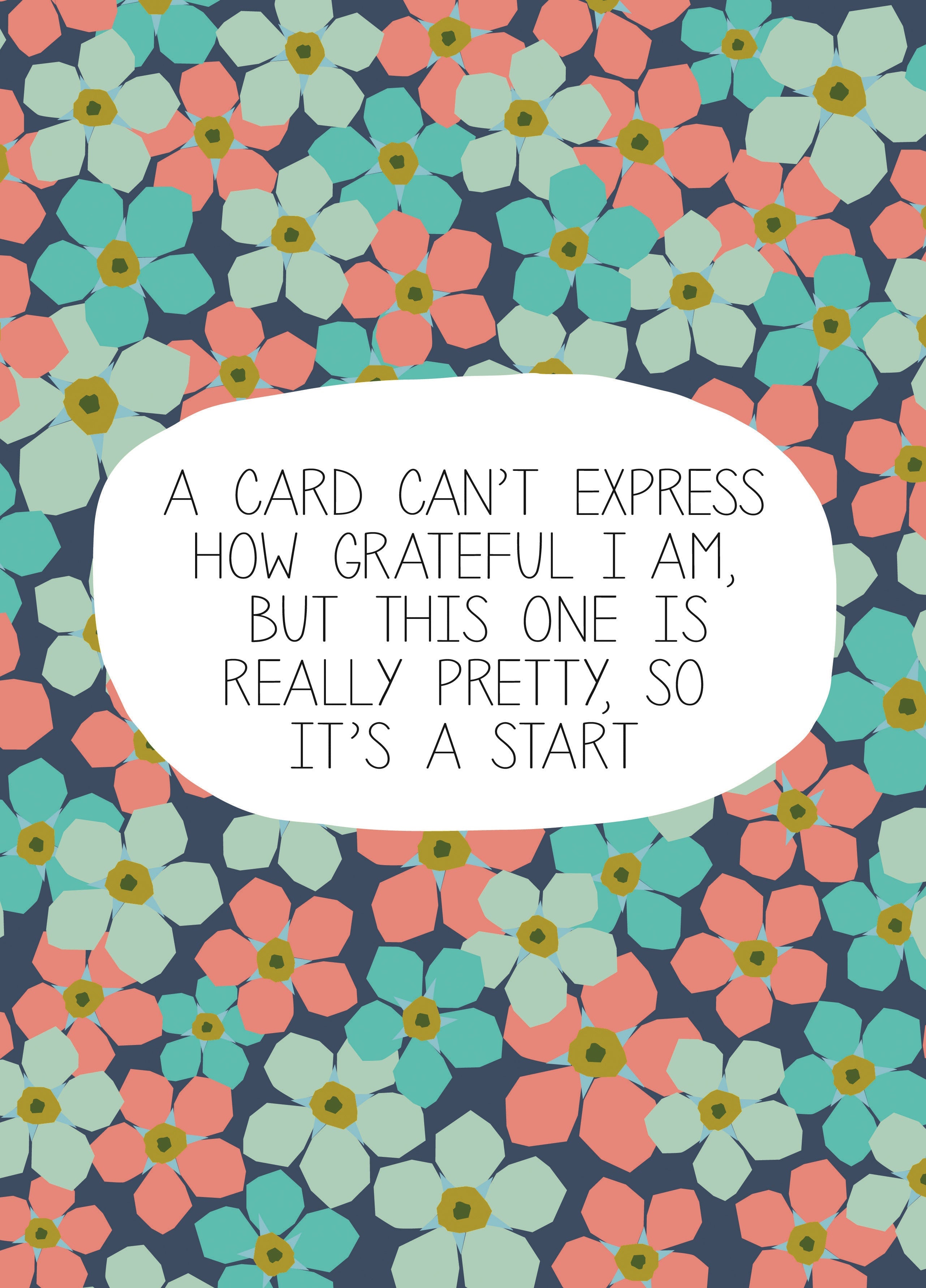 Can't Express How Grateful I Am Card – Scribbler Cards & Gifts