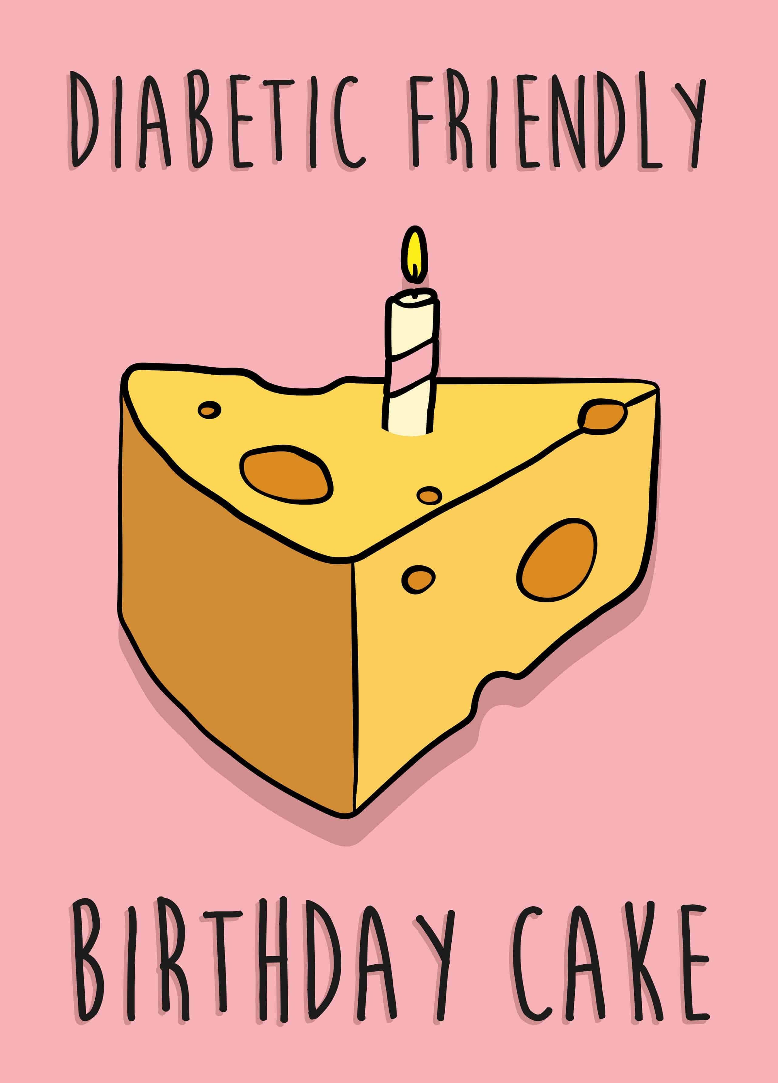 Diabetic Friendly Card – Scribbler Cards & Gifts