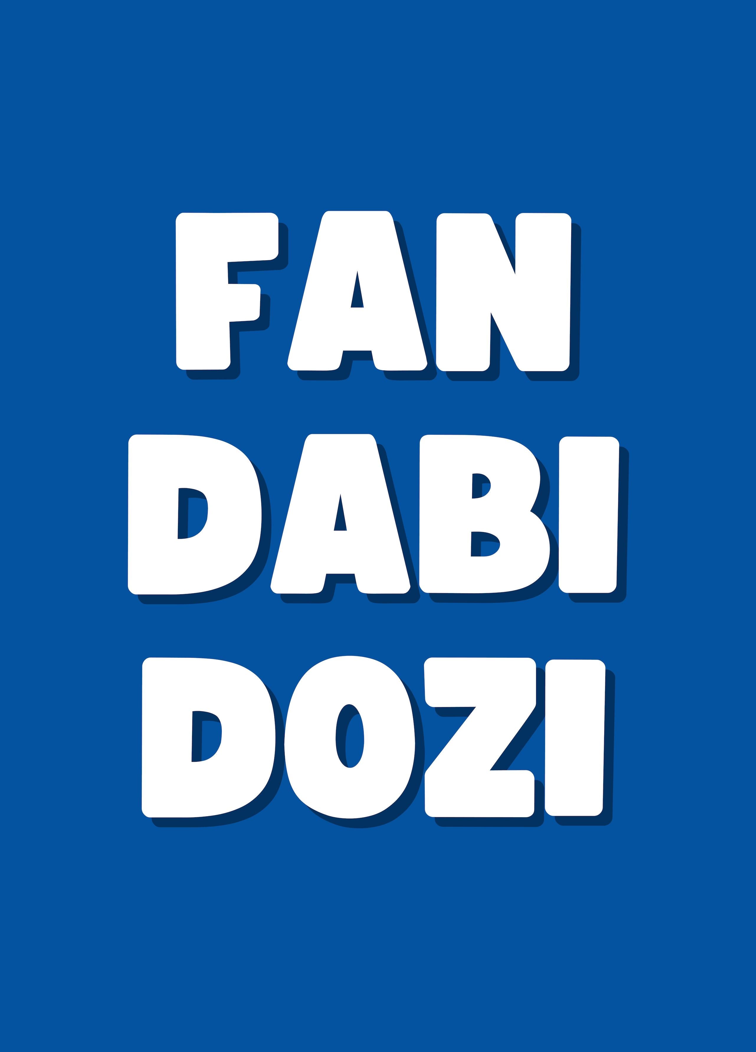 Fan Dani Dozi Card – Scribbler Cards & Gifts
