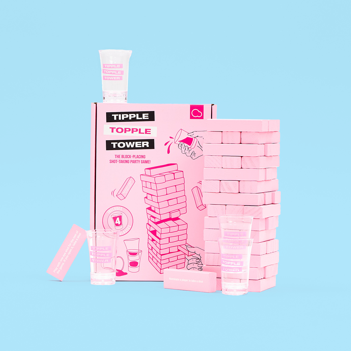 Syracuse Tower Drinking Game Buzzed Tower The Block Stacking, Tower