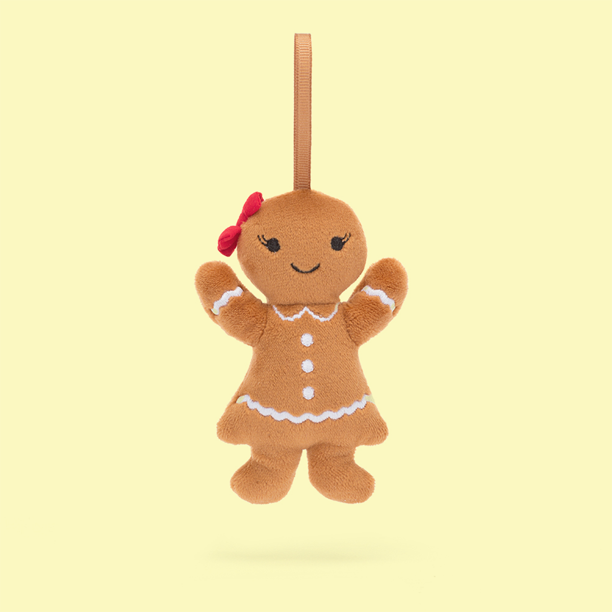 Jellycat Festive Folly Gingerbread Ruby Decoration – Scribbler Cards ...
