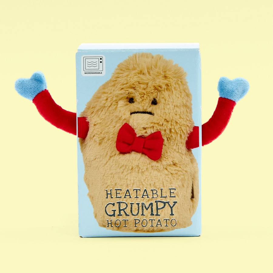 Heatable Grumpy Hot Potato – Scribbler Cards & Gifts